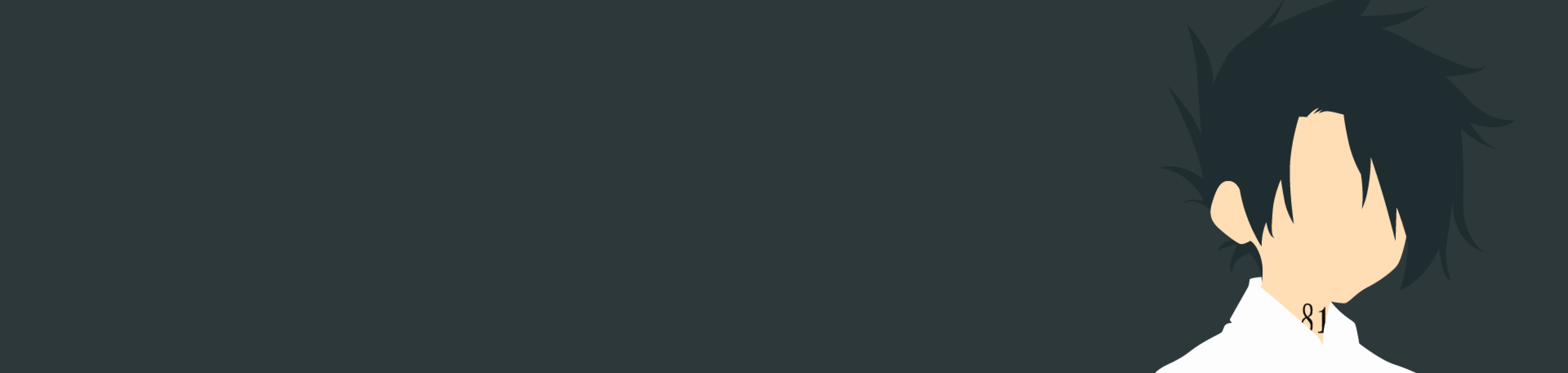 7560x1800 Resolution Ray The Promised Neverland Minimal 7560x1800 ...