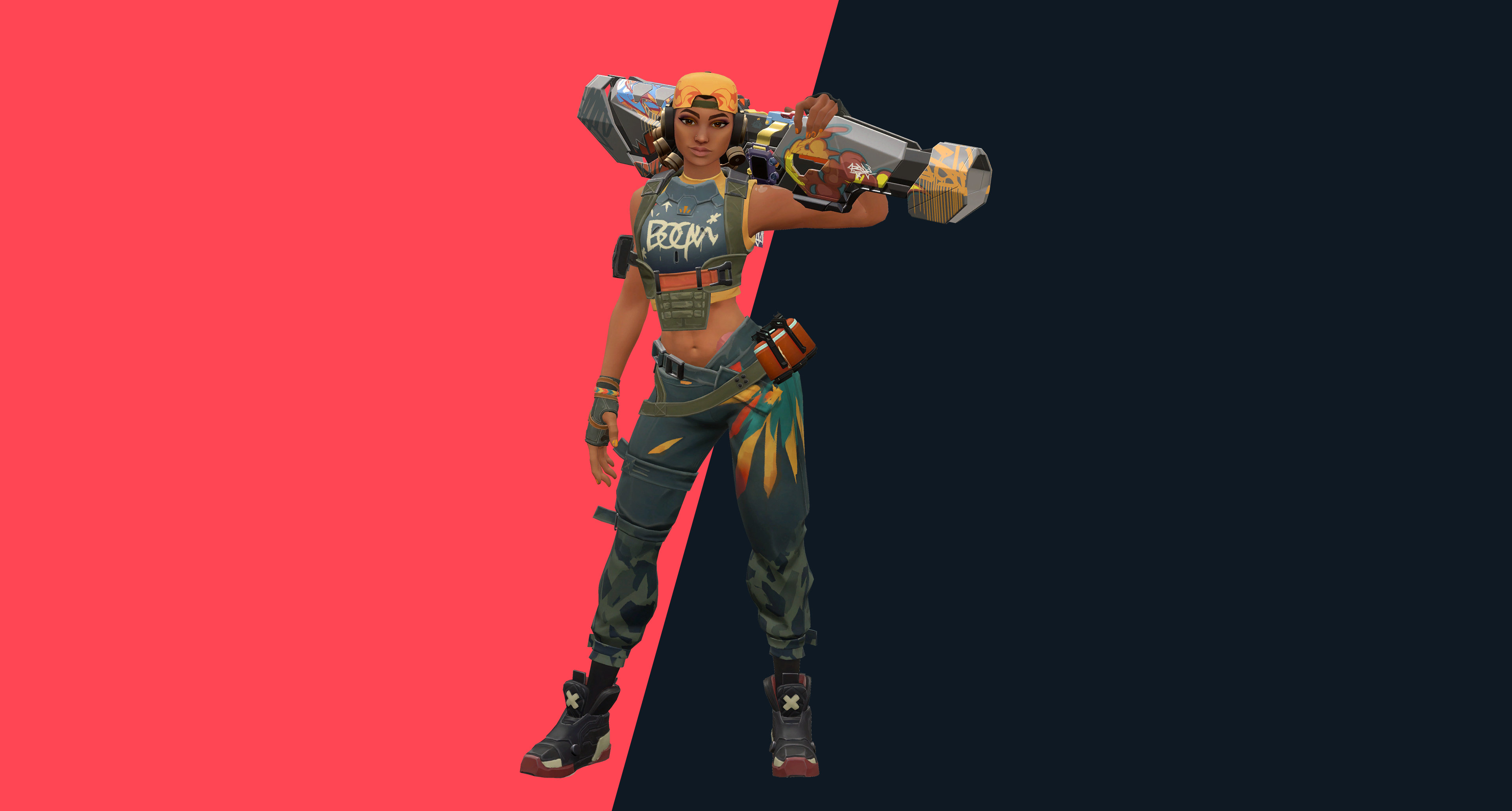 3840x2060 Resolution Raze Valorant 3840x2060 Resolution Wallpaper ...