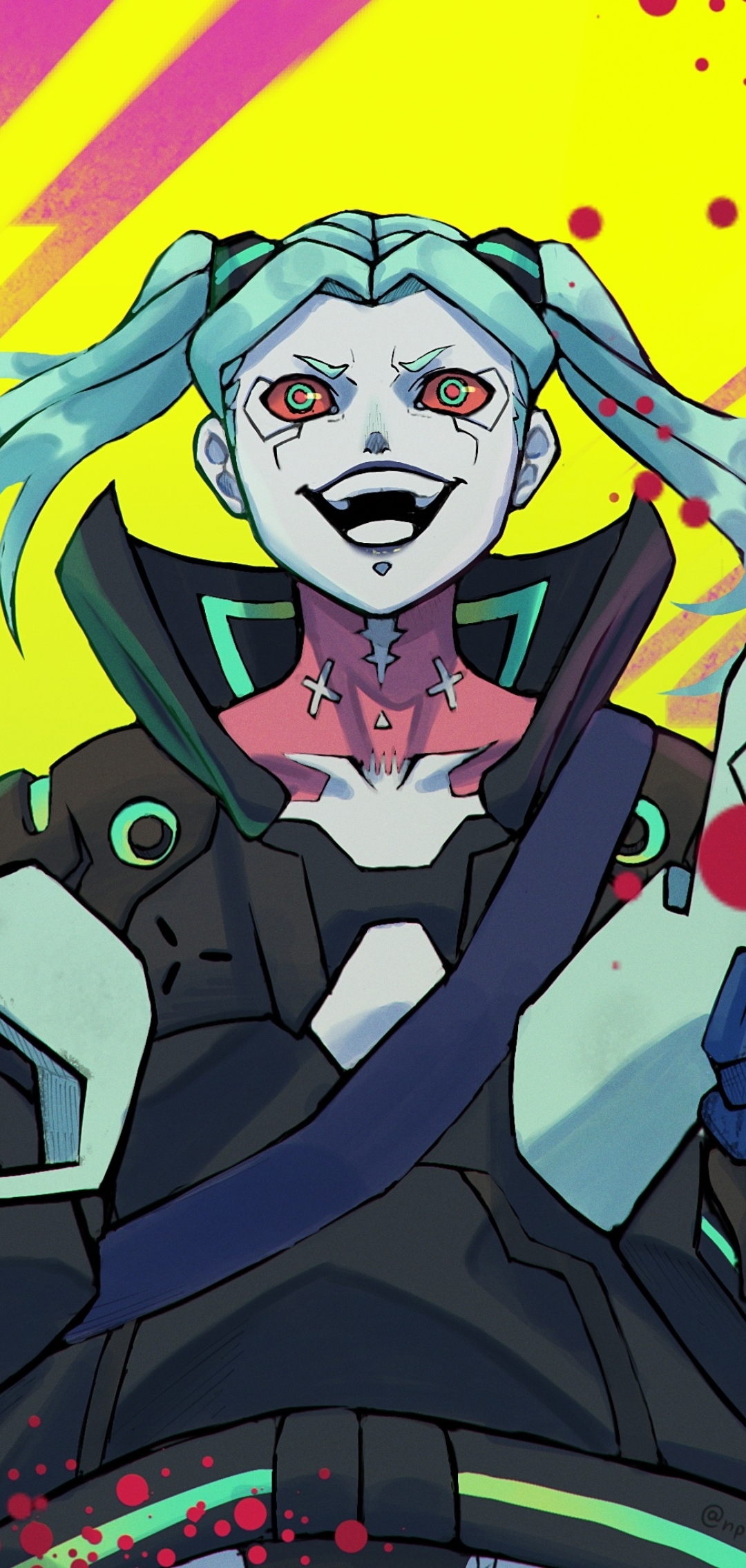 1080x2270 Resolution Rebecca Cyberpunk Edgerunners Poster 1080x2270 ...