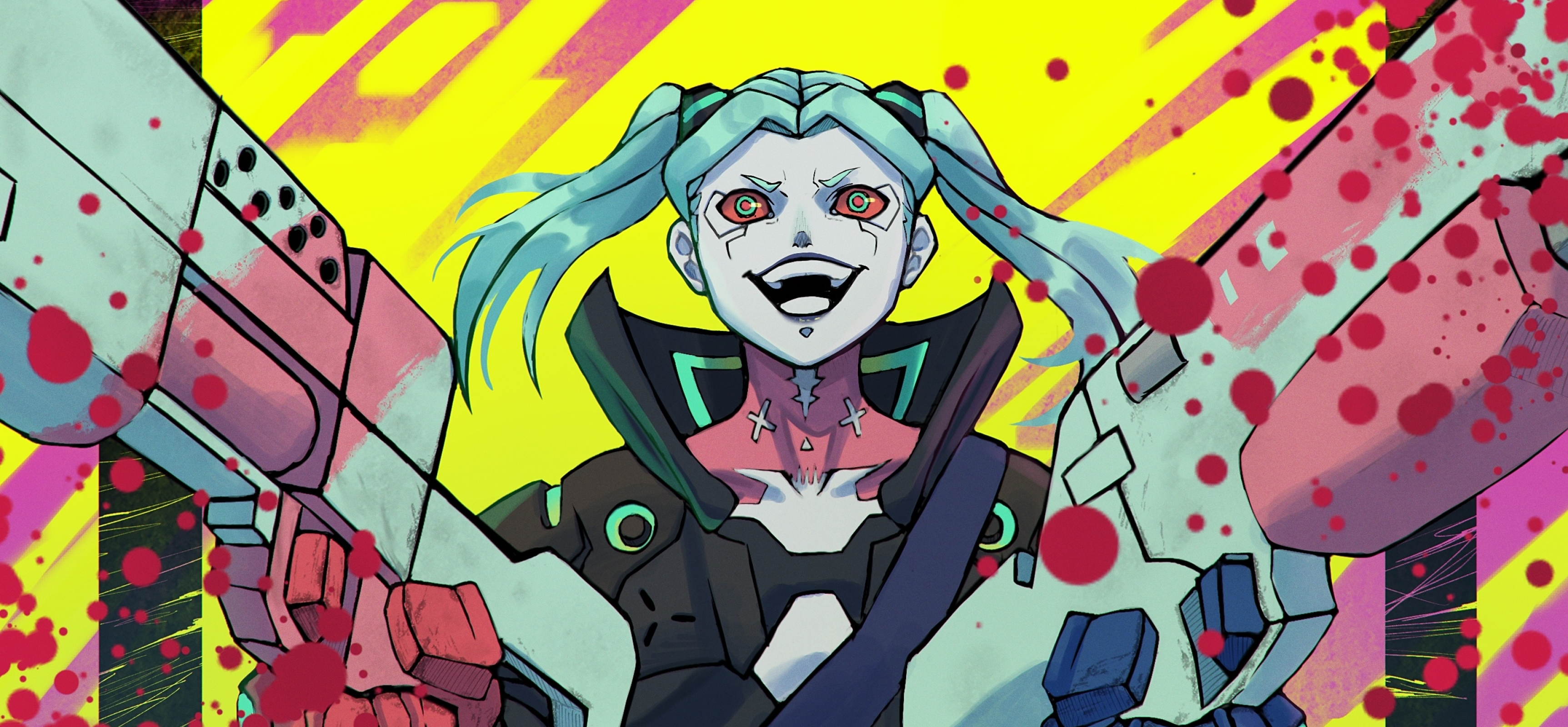 3449x1600 Resolution Rebecca Cyberpunk Edgerunners Poster 3449x1600 ...