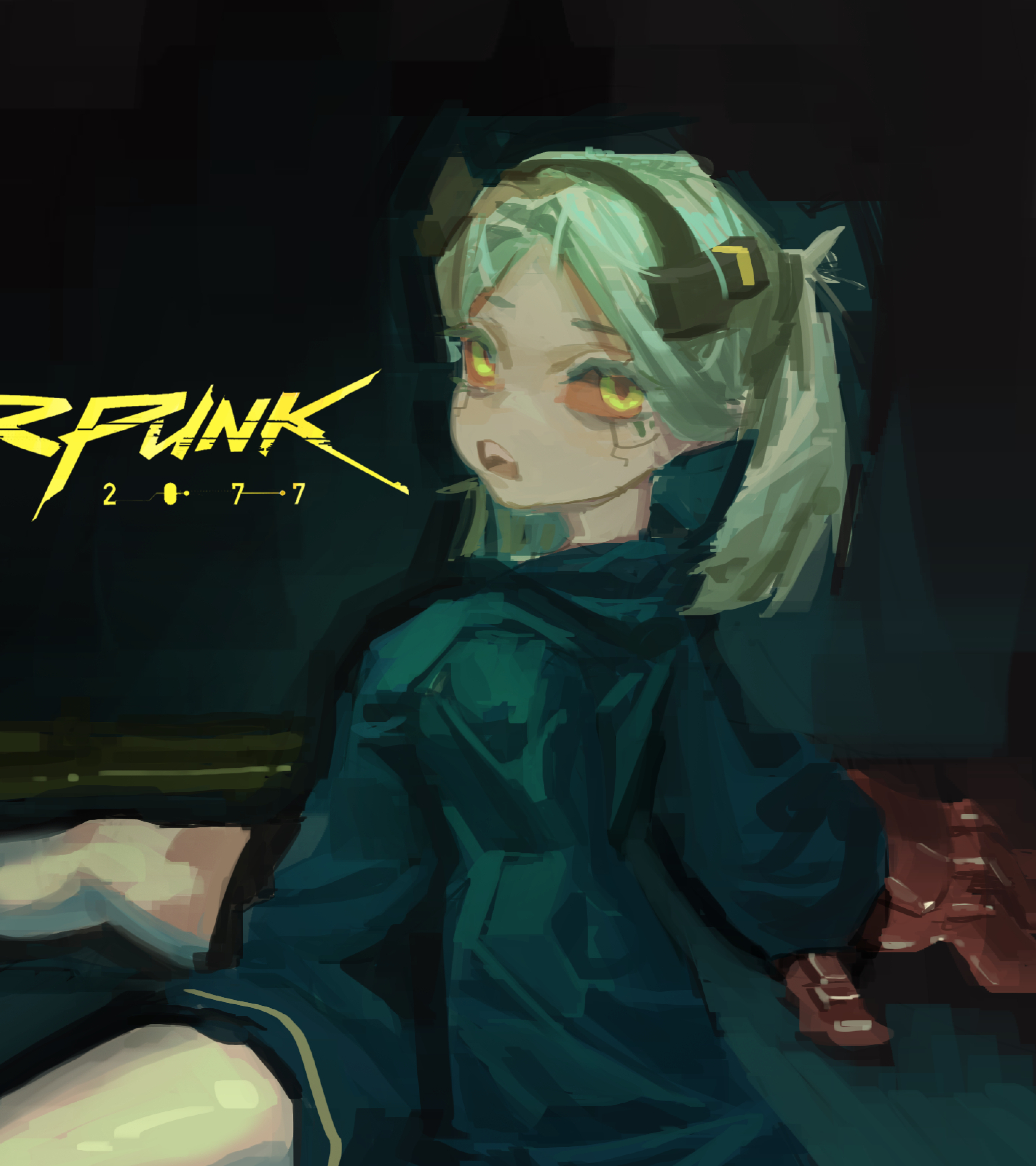 3840x4320 Resolution Rebecca Digital Cyberpunk Edgerunners Art ...