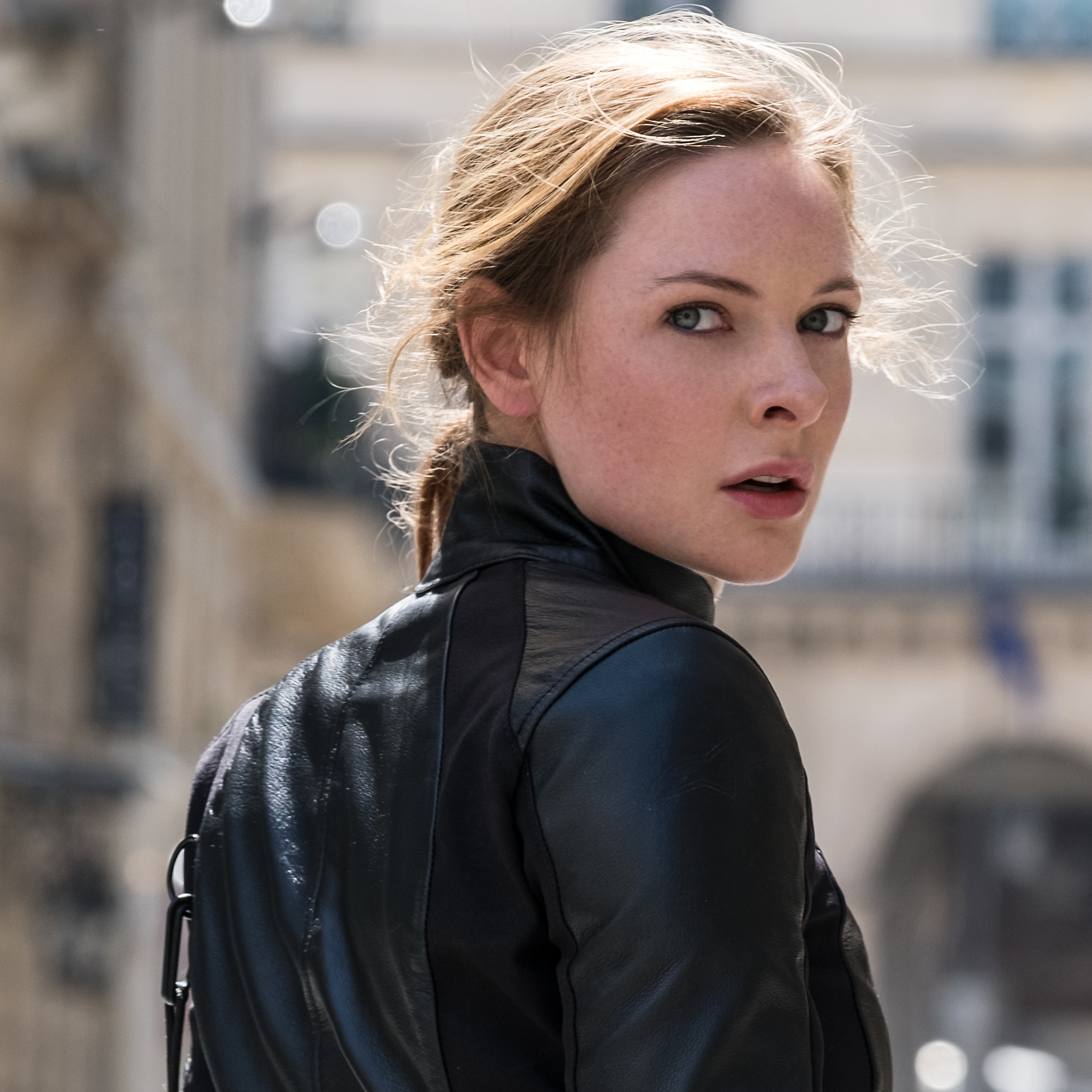 1980x1980 Rebecca Ferguson as Ilsa Faust in Mission Impossible Fallout ...