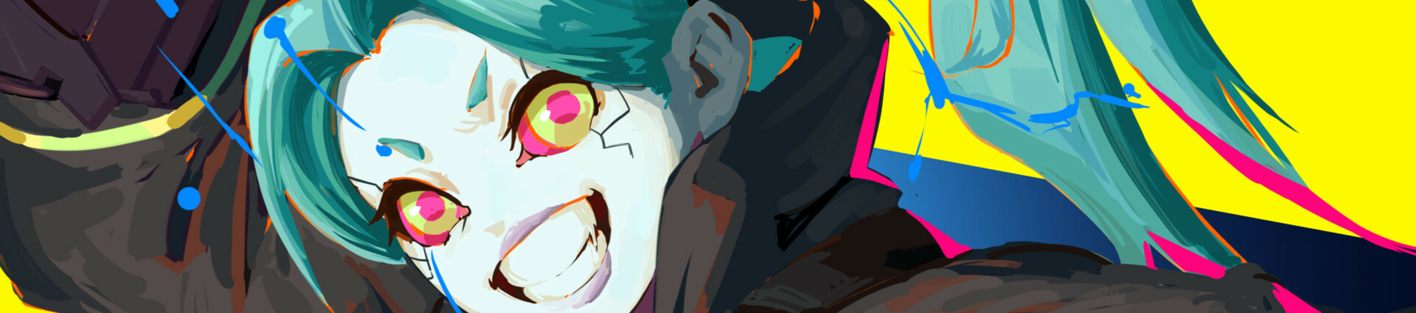 4880x1080 Resolution Rebecca HD Cyberpunk Edgerunners Poster 4880x1080 ...