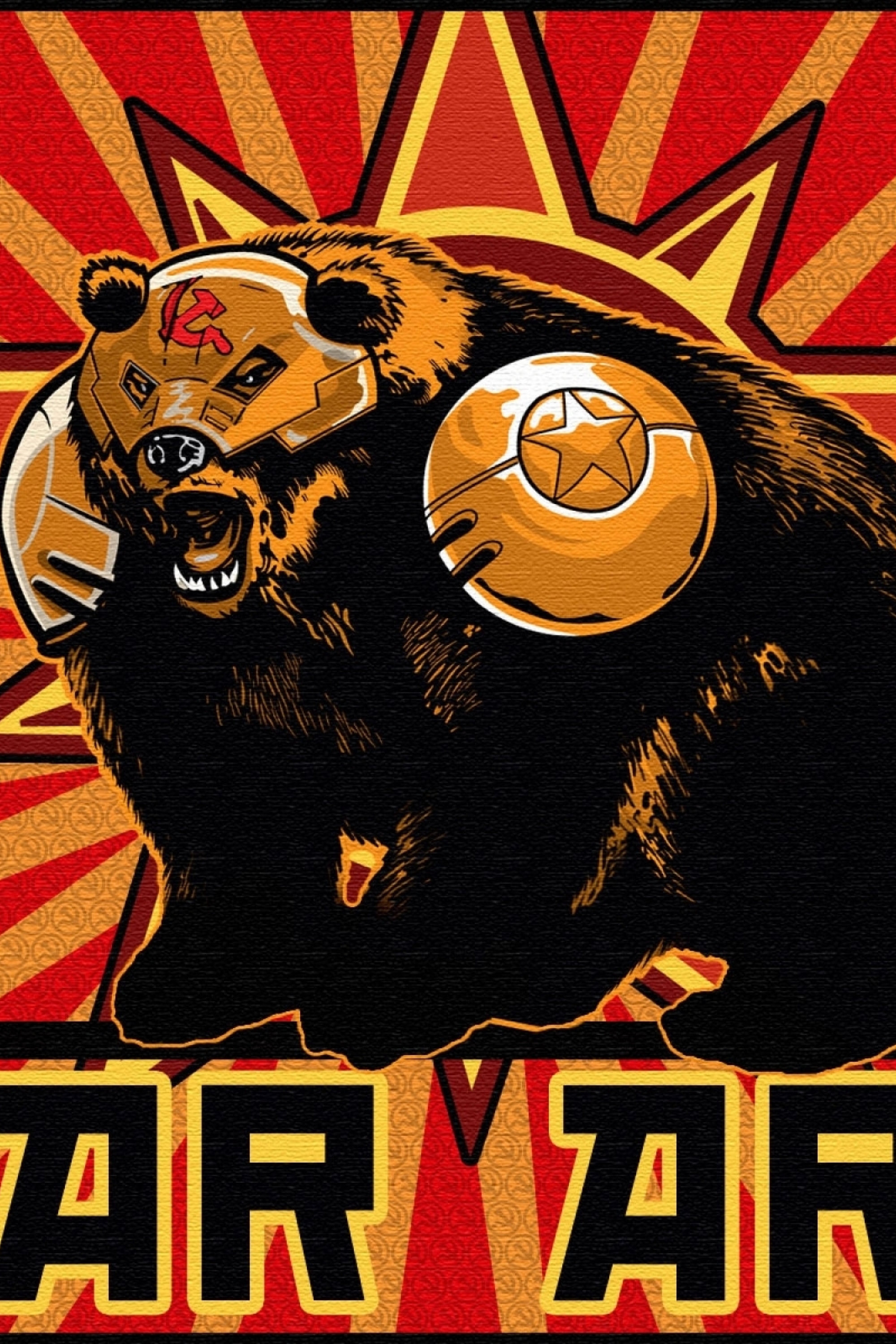 2000x3000 Resolution red alert 3, bear arms, red 2000x3000 Resolution ...