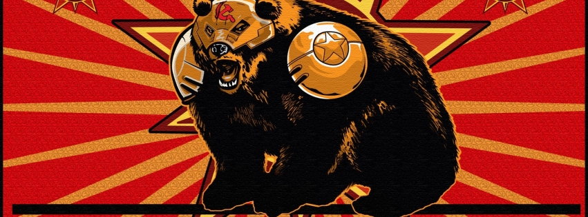 851x315 Resolution red alert 3, bear arms, red 851x315 Resolution ...