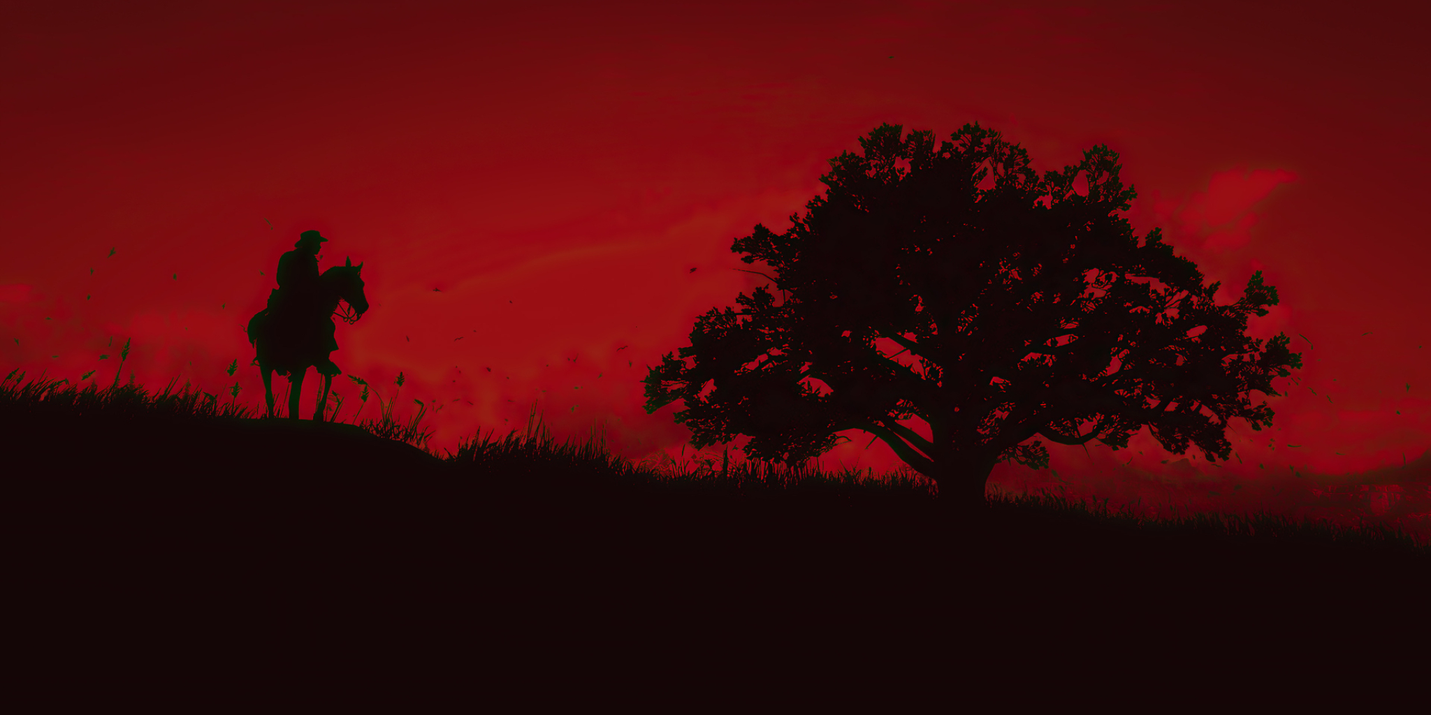 2048x1024 Red Dead Redemption 2 Minimal Gaming 2048x1024 Resolution ...