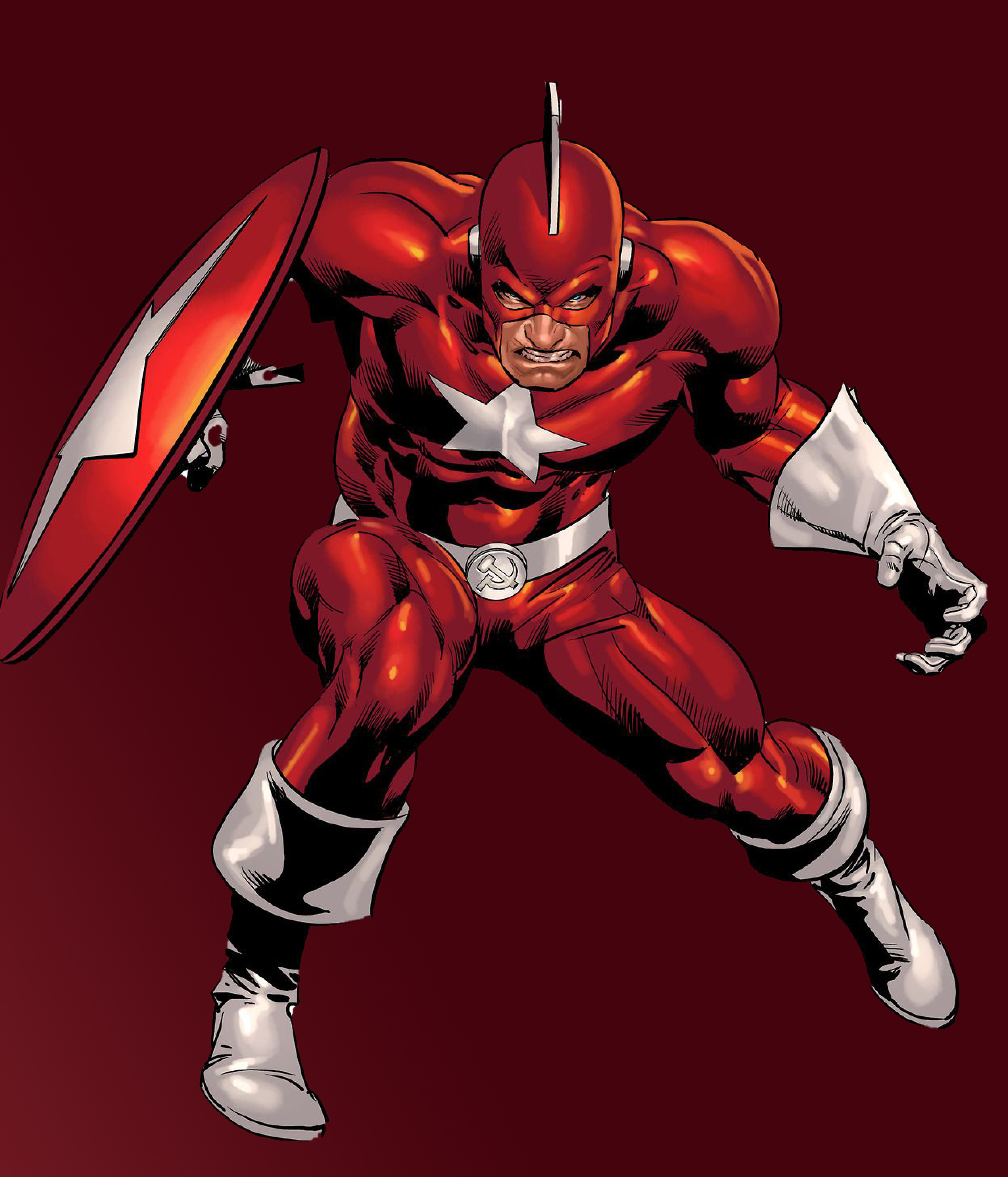 2980x3480 Resolution Red Guardian Marvel Comic Art 2980x3480 Resolution ...