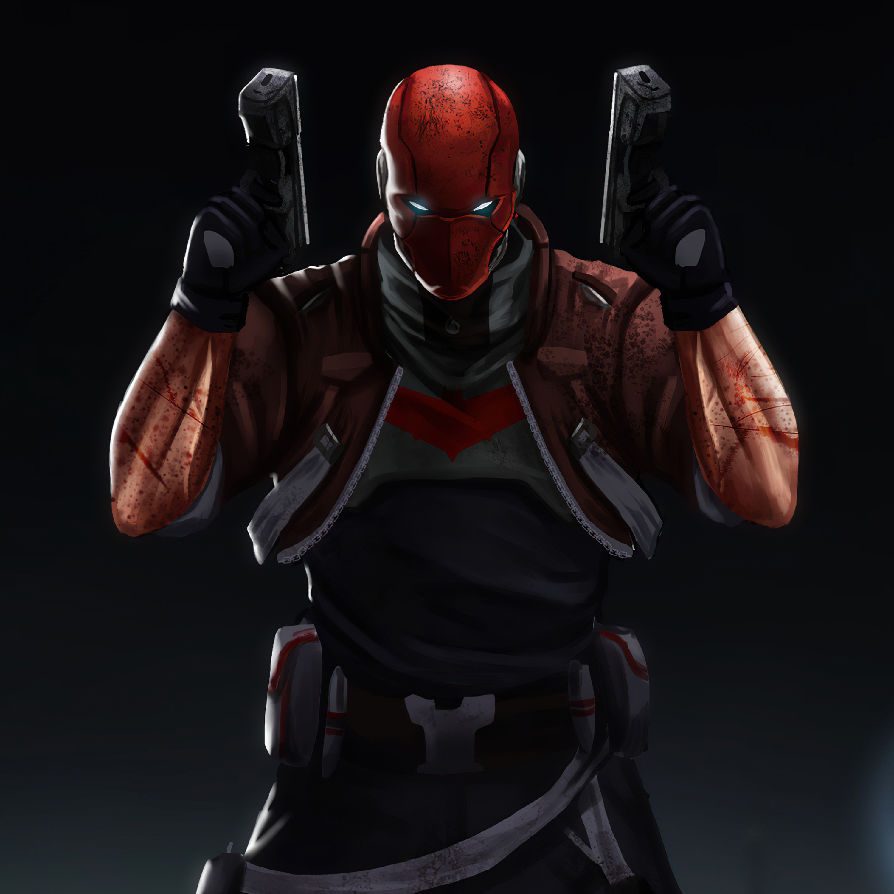 3000x3000 Red Hood 4k Art 3000x3000 Resolution Wallpaper, HD ...