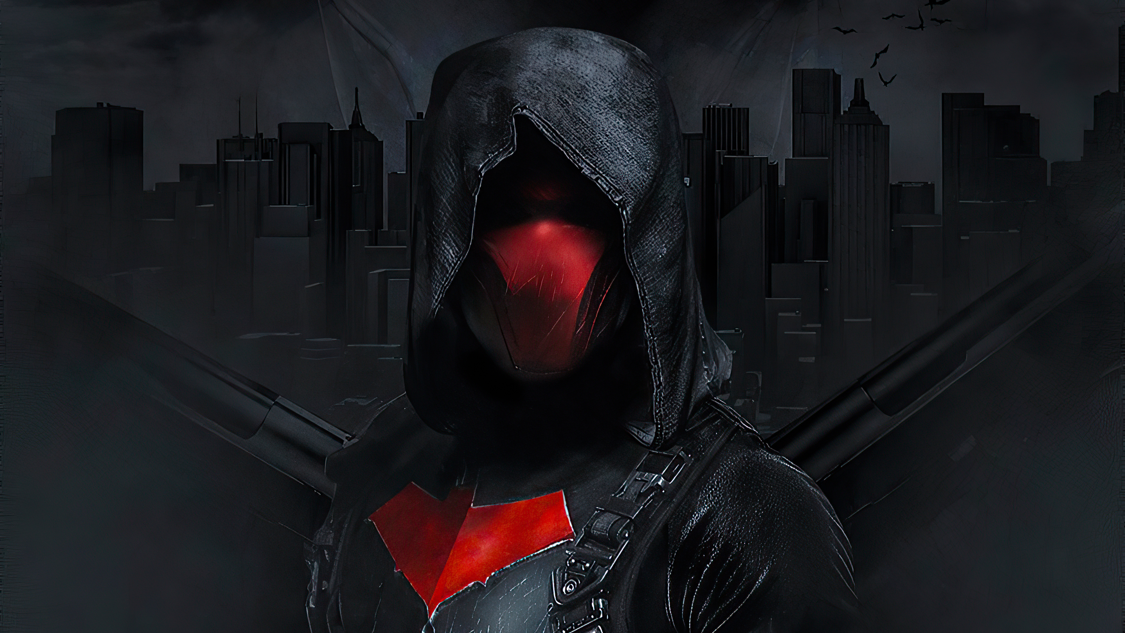 1024 x576 Red Hood DC Comic Art 1024 x576 Resolution Wallpaper, HD ...