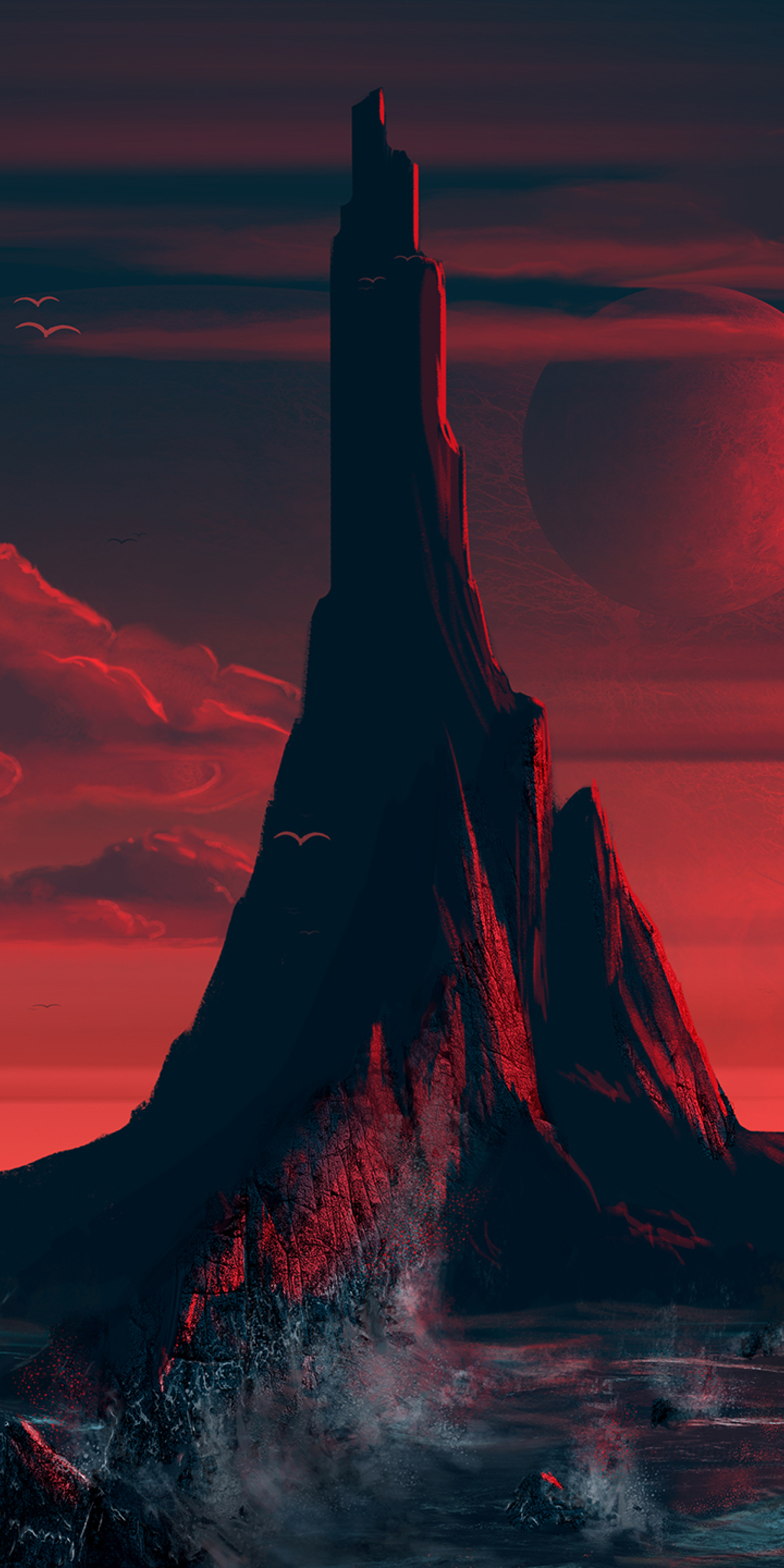 1920x3840 Resolution Red Island 1920x3840 Resolution Wallpaper ...