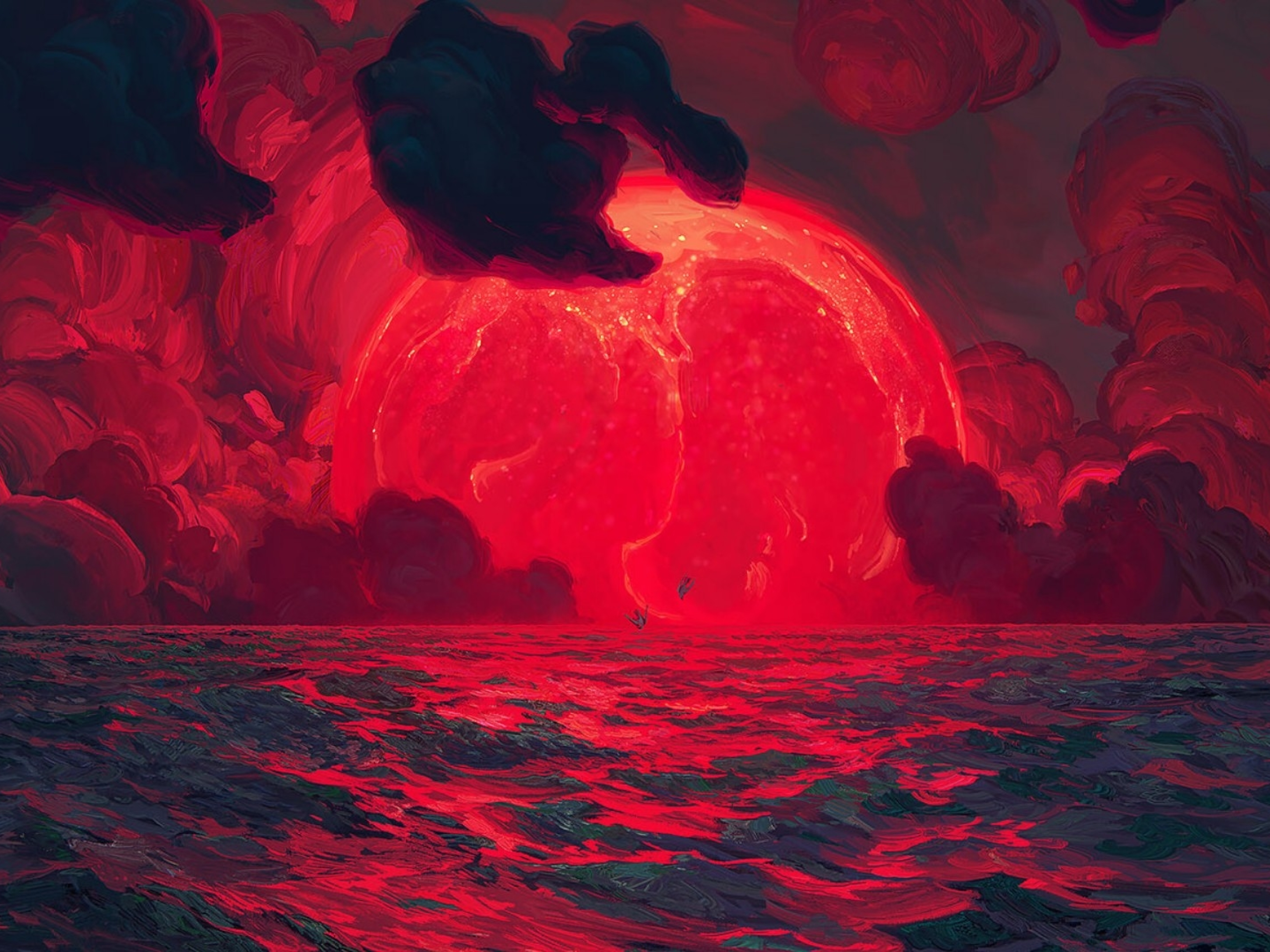 4000x3000 Resolution Red Sun 4000x3000 Resolution Wallpaper ...