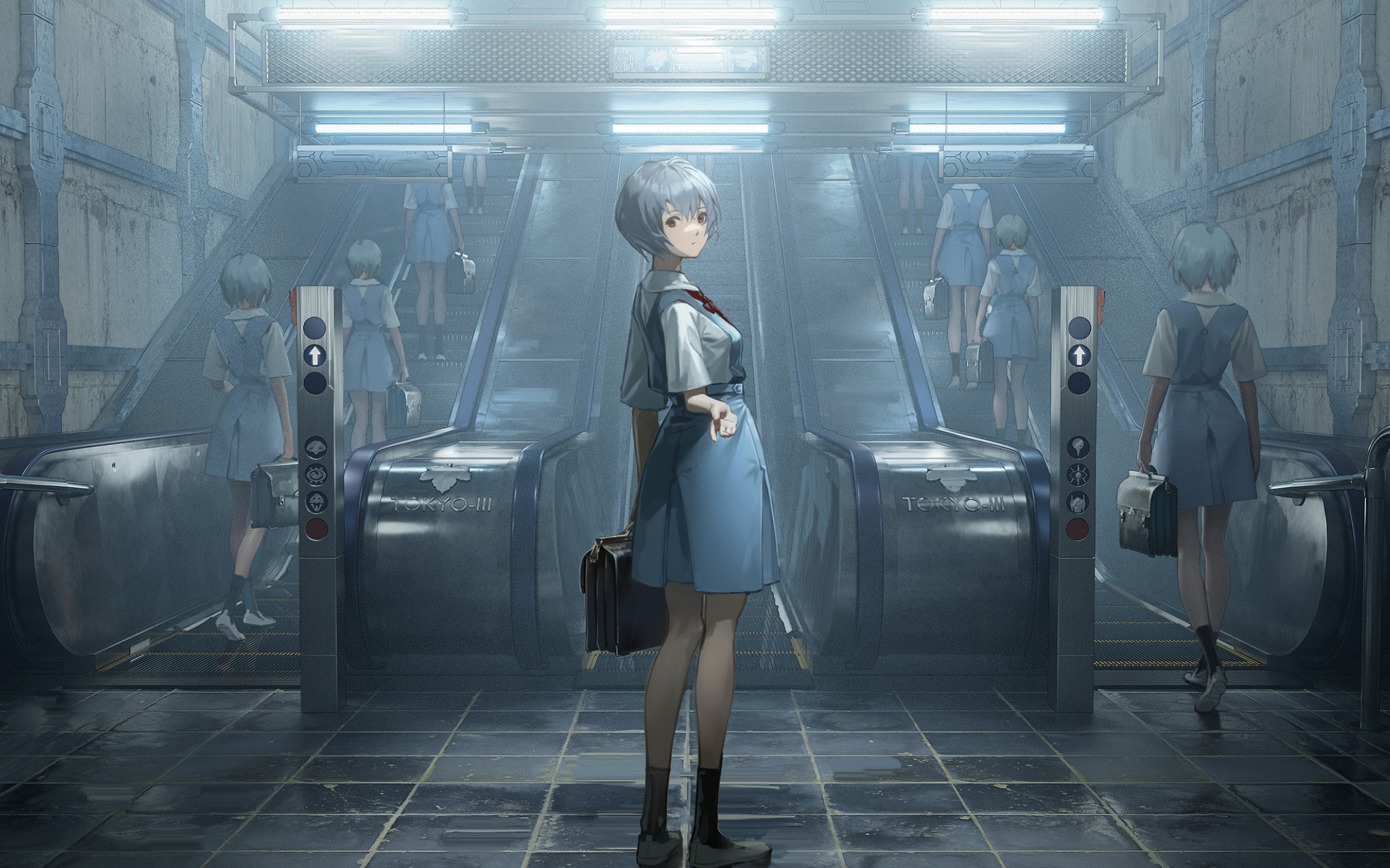 2240x1400 Resolution Rei Ayanami 4K 2240x1400 Resolution Wallpaper ...