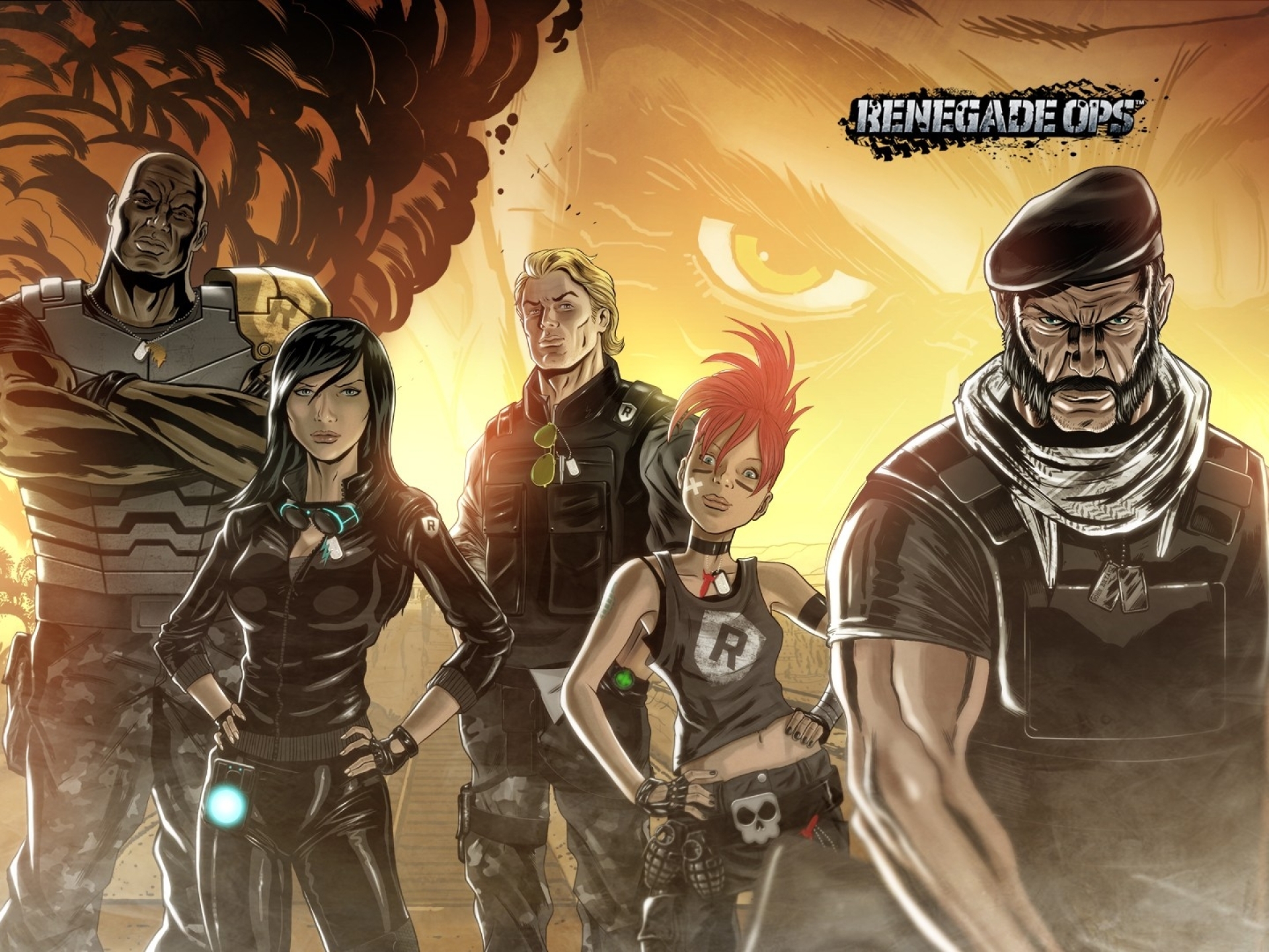 1920x1440 Resolution renegade ops, characters, look 1920x1440 ...