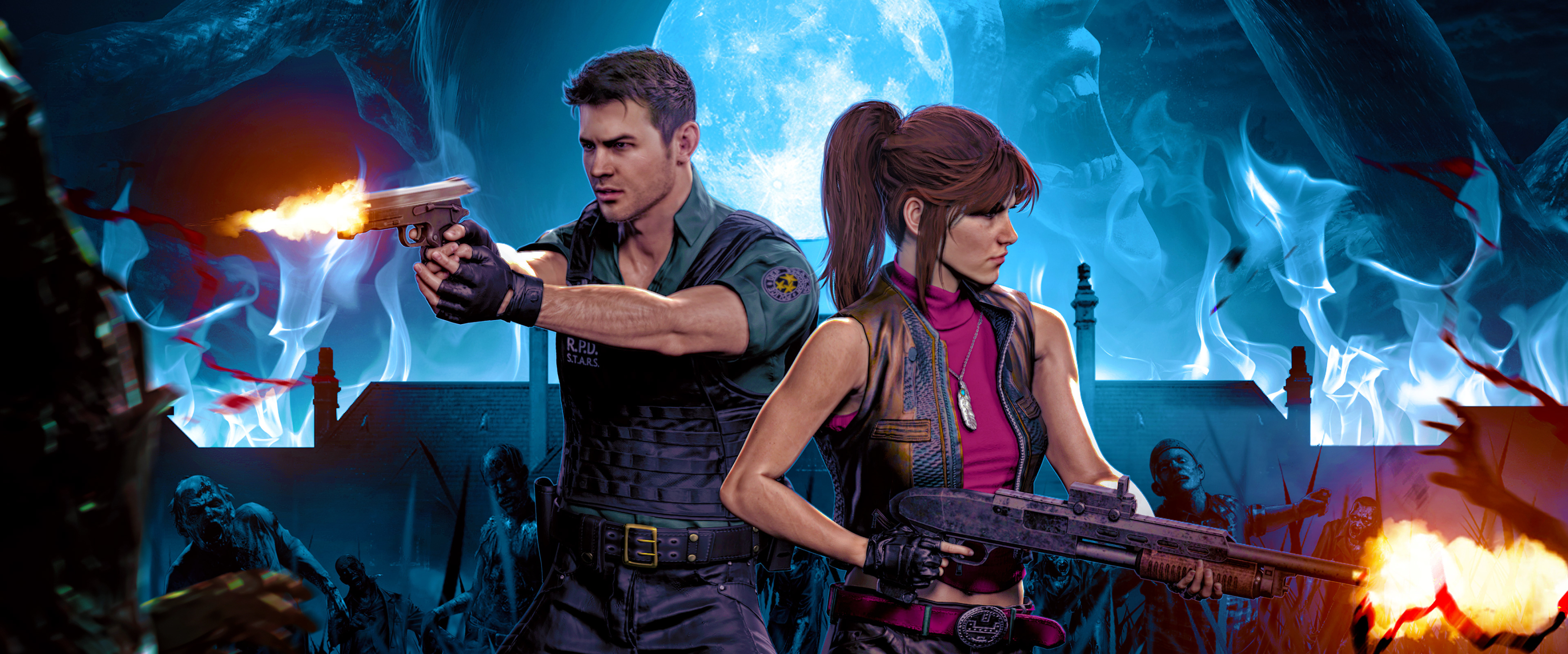 3449x1440 Resolution Resident Evil 3 Poster 2020 3449x1440 Resolution ...