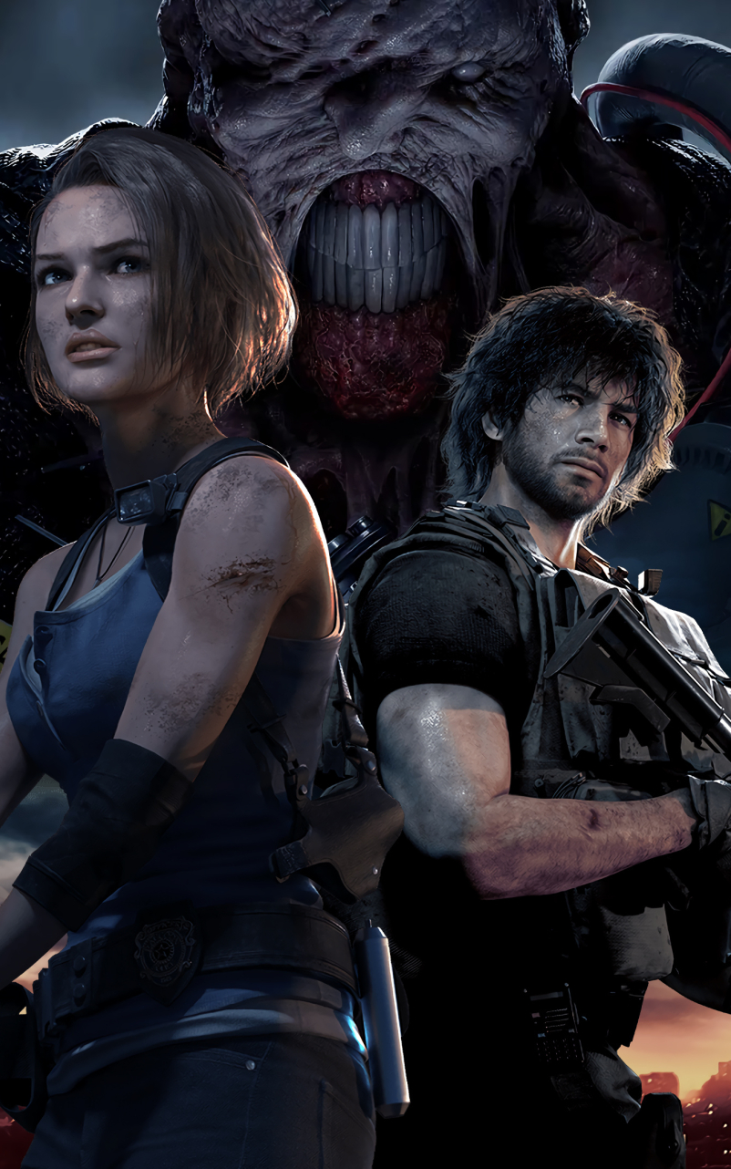 802x1282 Resolution Resident Evil 3 Remake Characters 802x1282 ...
