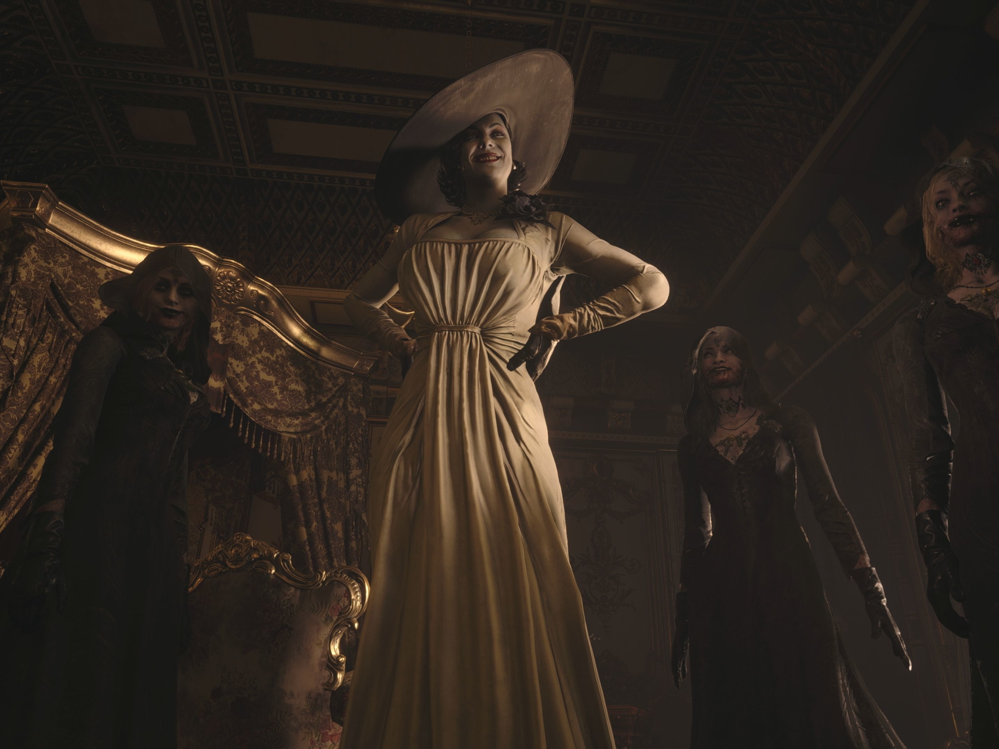 3180x2383 Resolution Resident Evil Village Tall Vampire Lady 3180x2383 ...