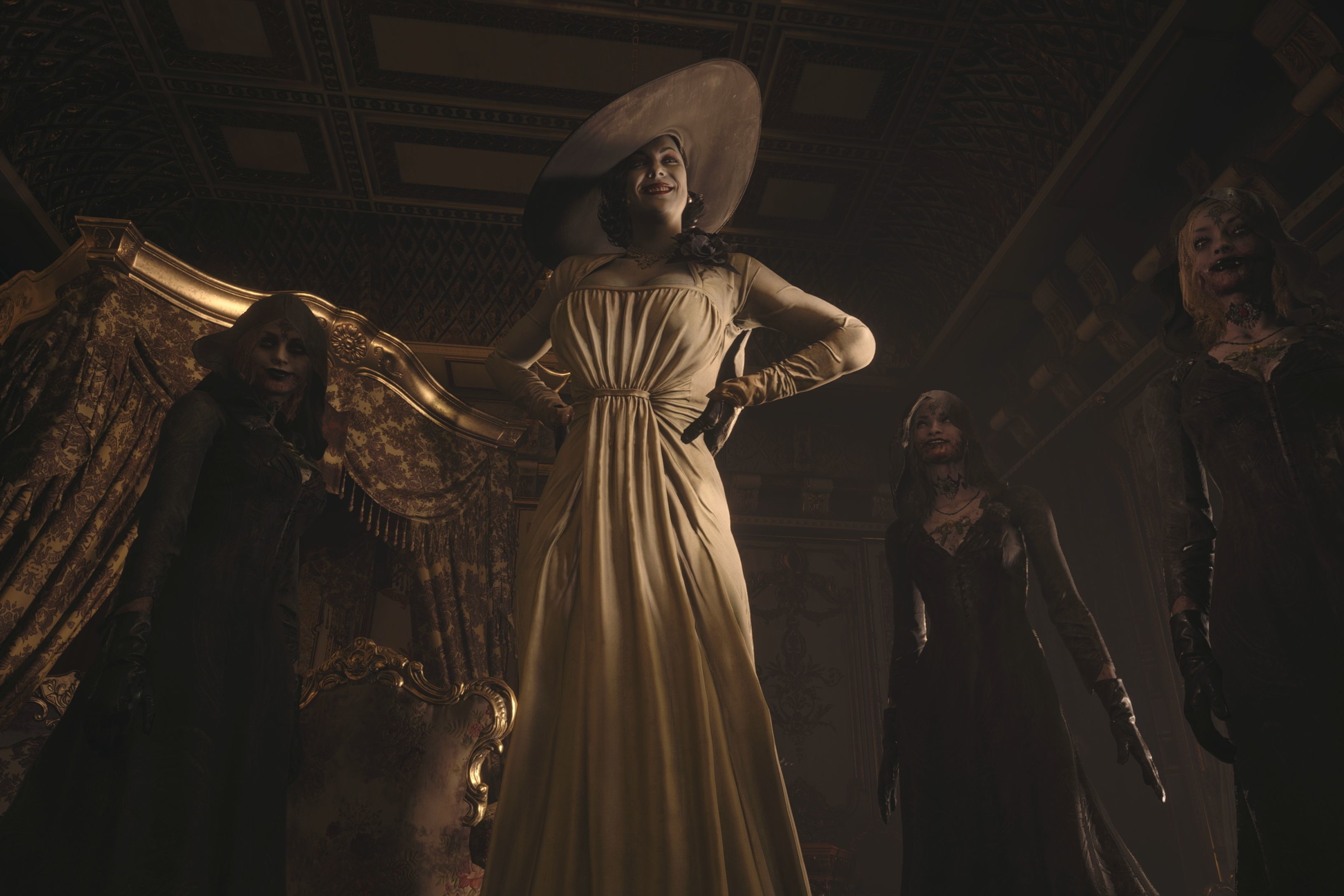 3840x2560 Resolution Resident Evil Village Tall Vampire Lady 3840x2560 ...