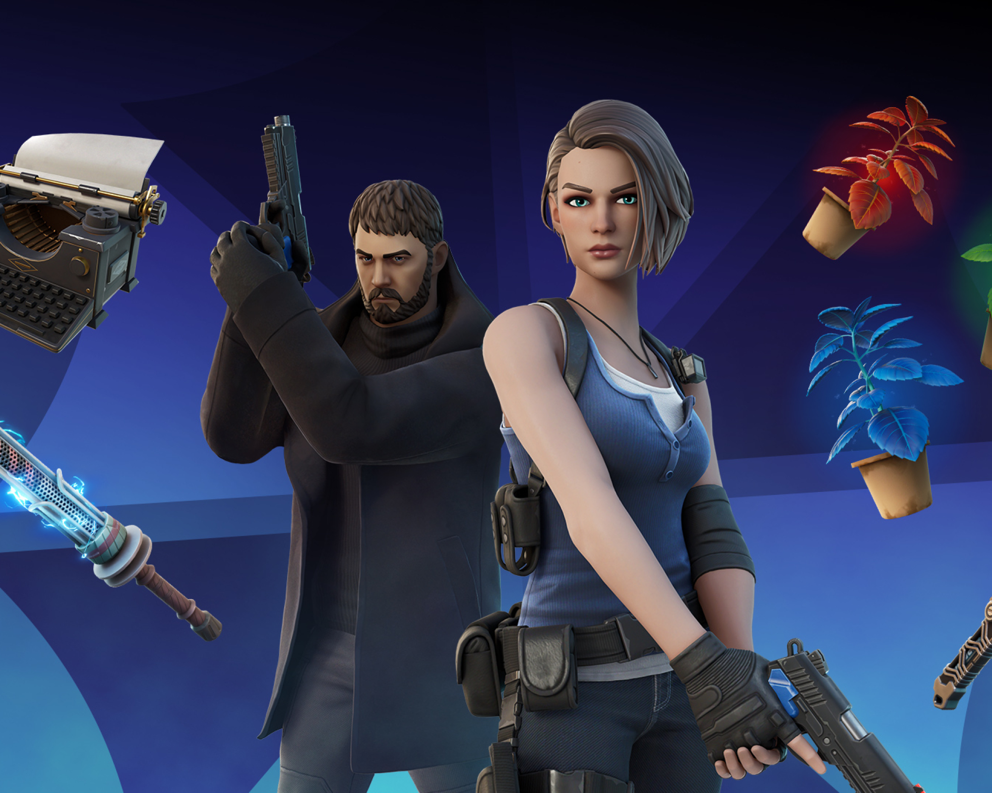 2000x1599 Resolution Resident Evil x Fortnite 2000x1599 Resolution ...