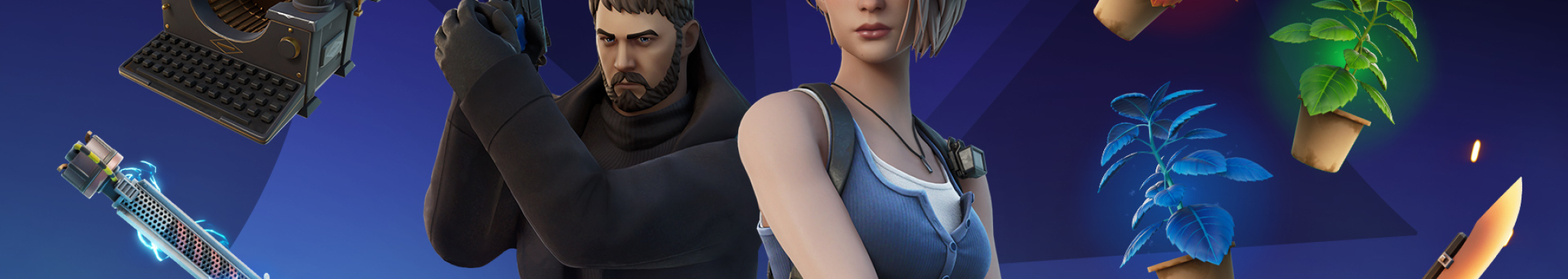 2160x384 Resolution Resident Evil x Fortnite 2160x384 Resolution ...