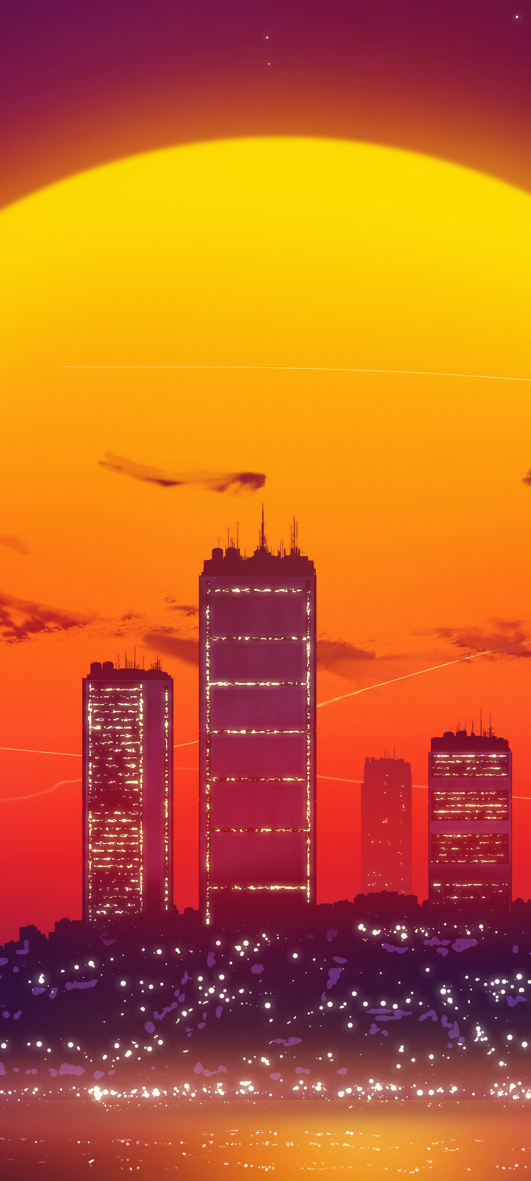 1840x4089 Resolution Retro Island Cool 8K 1840x4089 Resolution ...