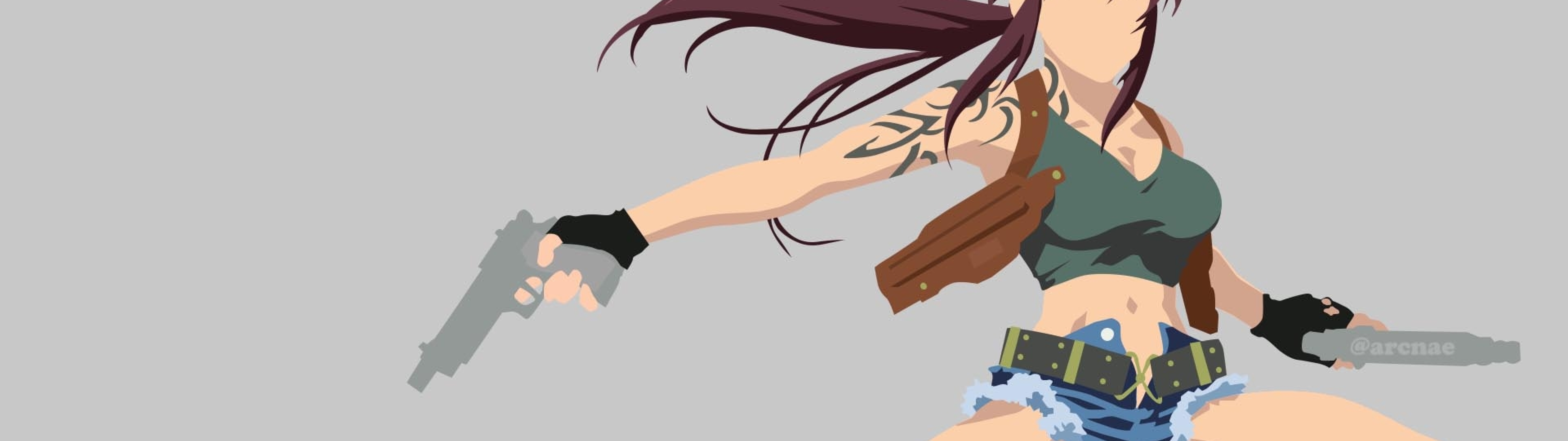 6000x1688 Resolution Revy Black Lagoon Minimal 6000x1688 Resolution ...