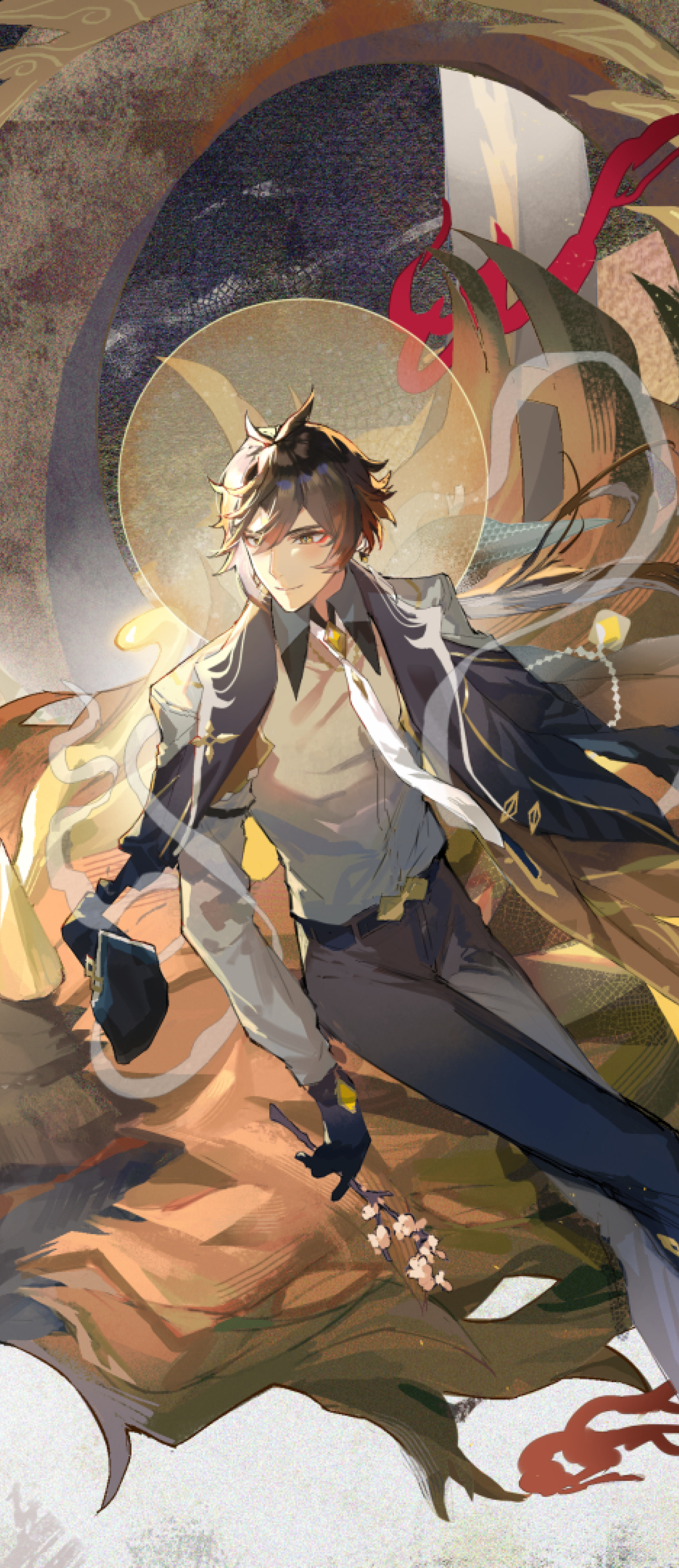 1664x3840 Resolution Rex Lapis Zhongli HD Genshin Impact 1664x3840 ...