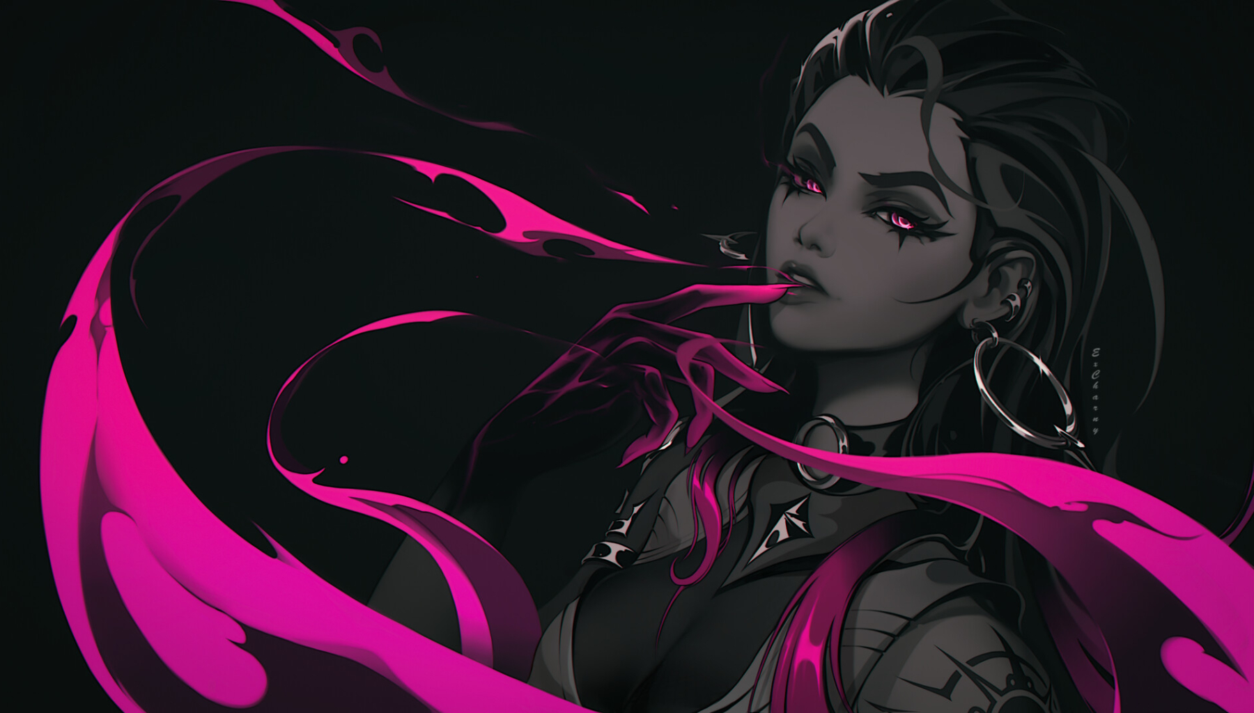 1800x1024 Resolution Reyna Cool FanArt Valorant 1800x1024 Resolution ...