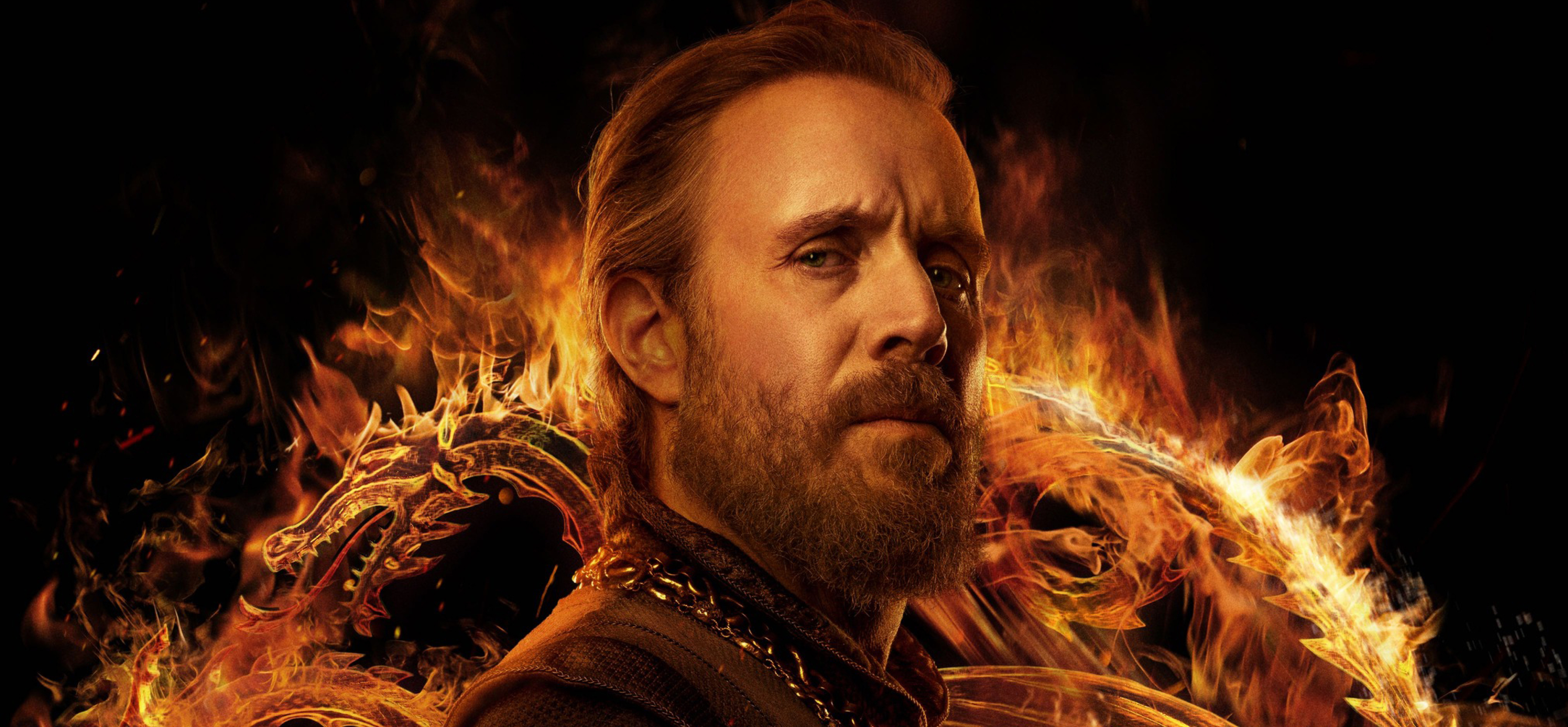 3449x1600 Resolution Rhys Ifans as Otto Hightower in House Of The ...
