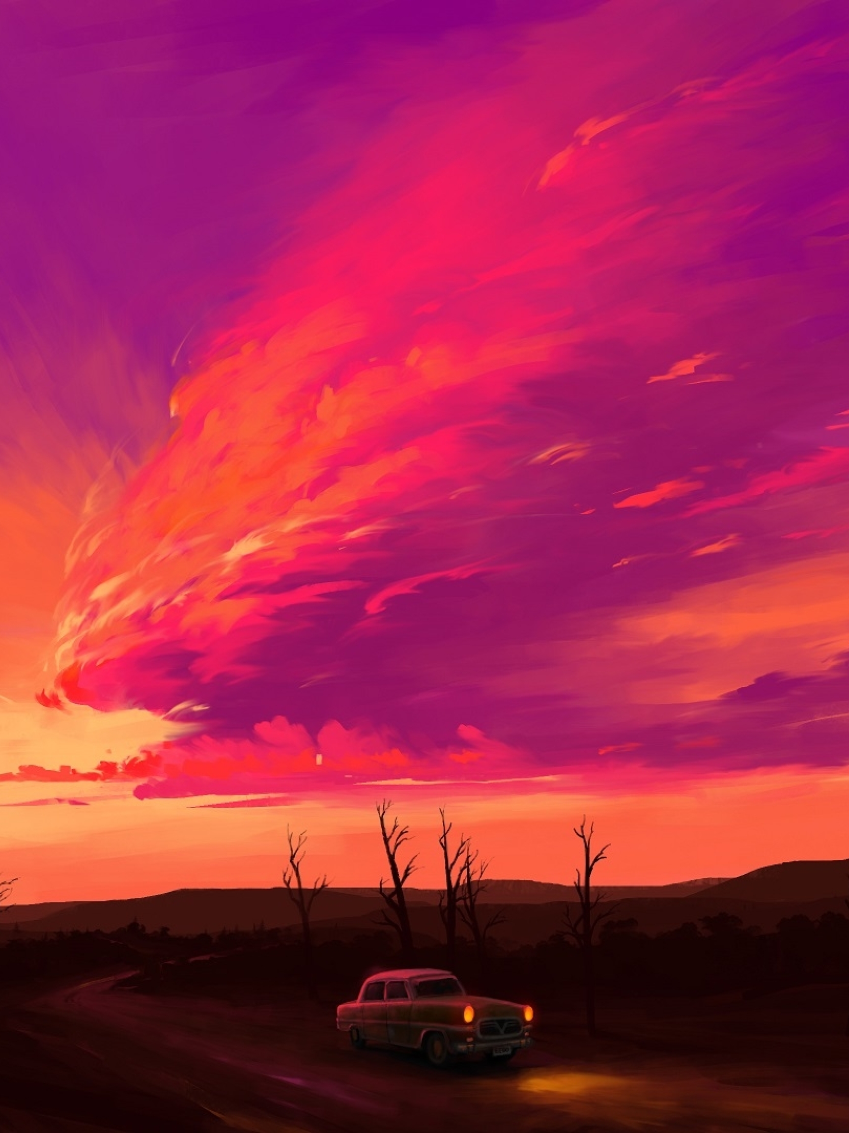 1668x2226 Resolution Ride Alone Digital 1668x2226 Resolution Wallpaper ...