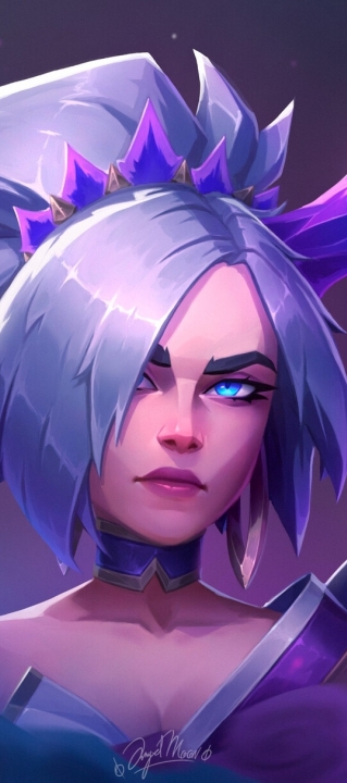 319x720 Riven Fan Art League Of Legends 319x720 Resolution Wallpaper ...