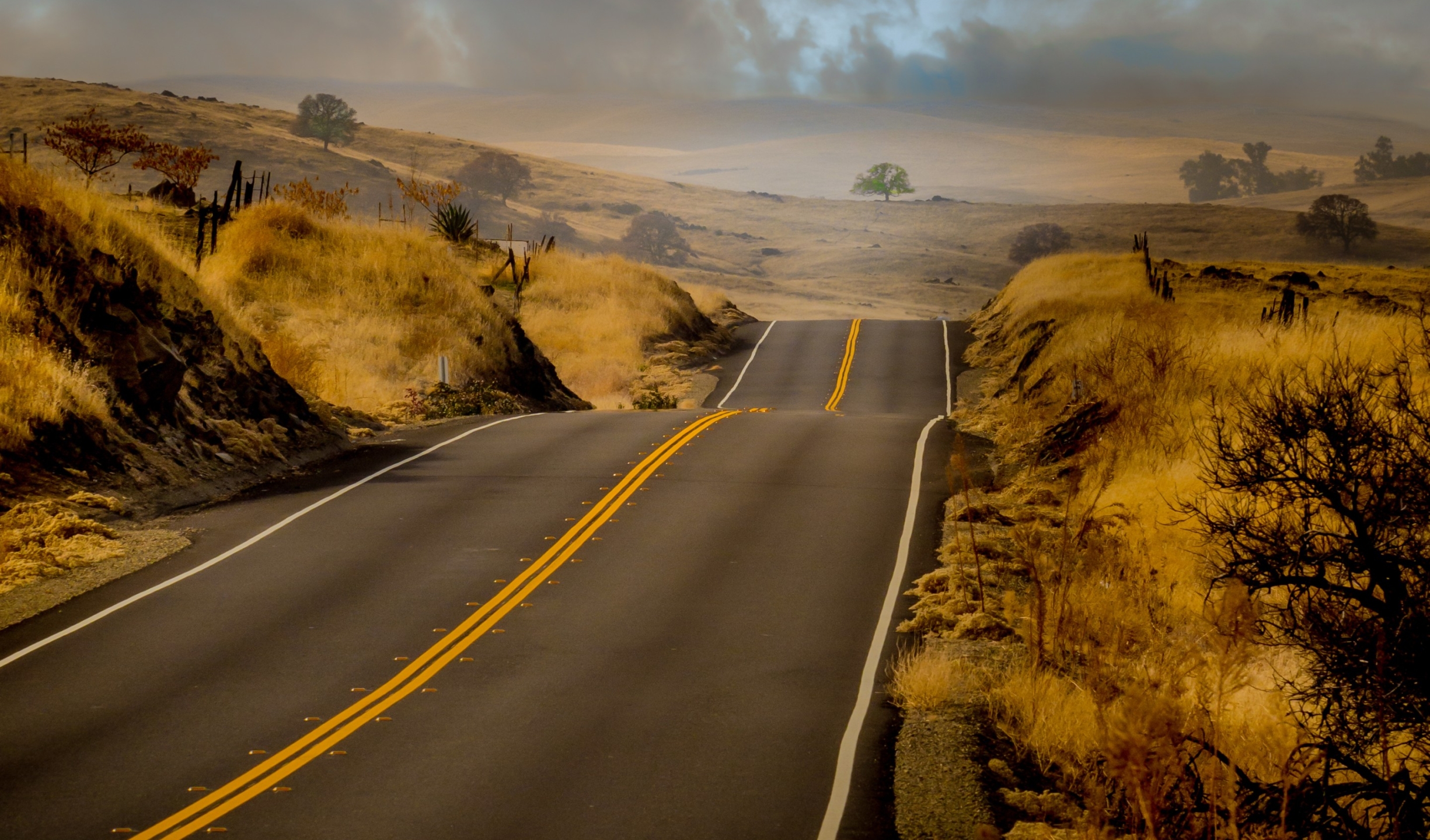 2450x1440 Resolution road, hills, marking 2450x1440 Resolution ...
