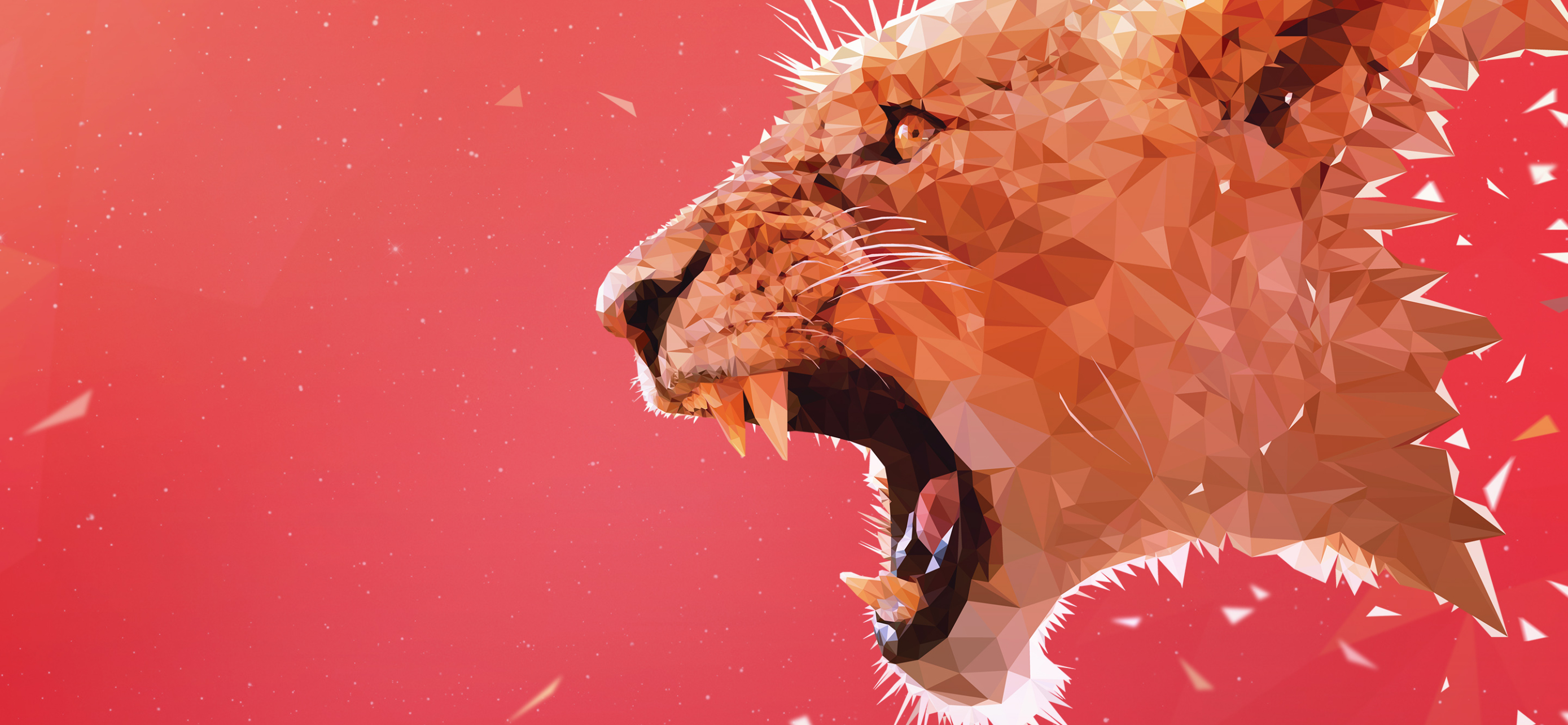 2778x1284 Resolution Roaring Lion Minimalist 2778x1284 Resolution ...