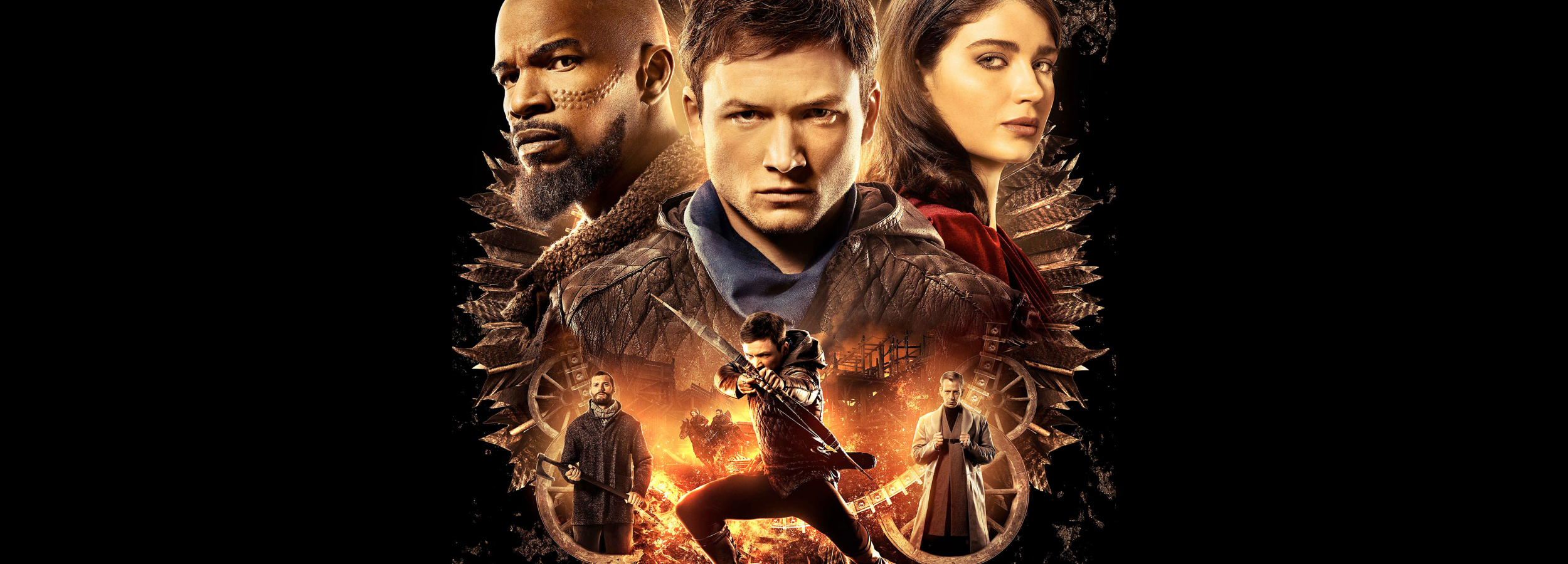 2500x900 Resolution Robin Hood Movie Poster 2018 2500x900 Resolution ...