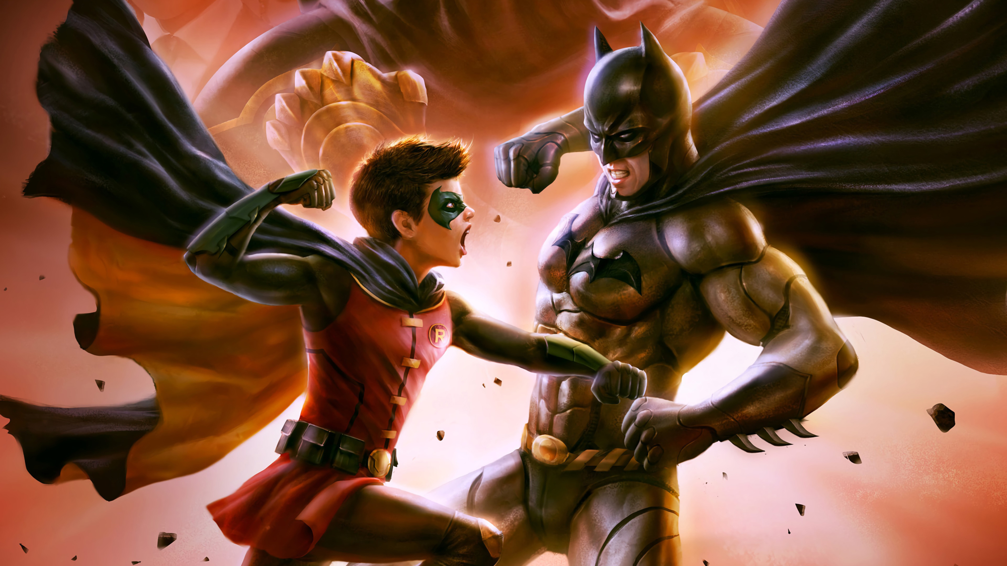 2026x1139 Resolution Robin vs Batman 2026x1139 Resolution Wallpaper ...