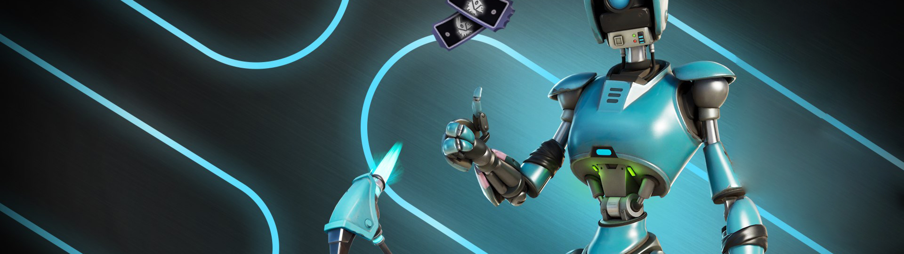 3840x1080 Resolution Robo-Ray Fortnite Save The World 3840x1080 ...