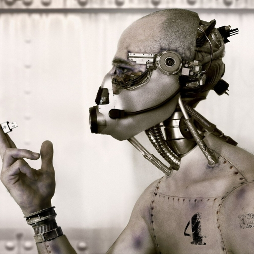 512x512 Resolution robot, usb, iron 512x512 Resolution Wallpaper ...
