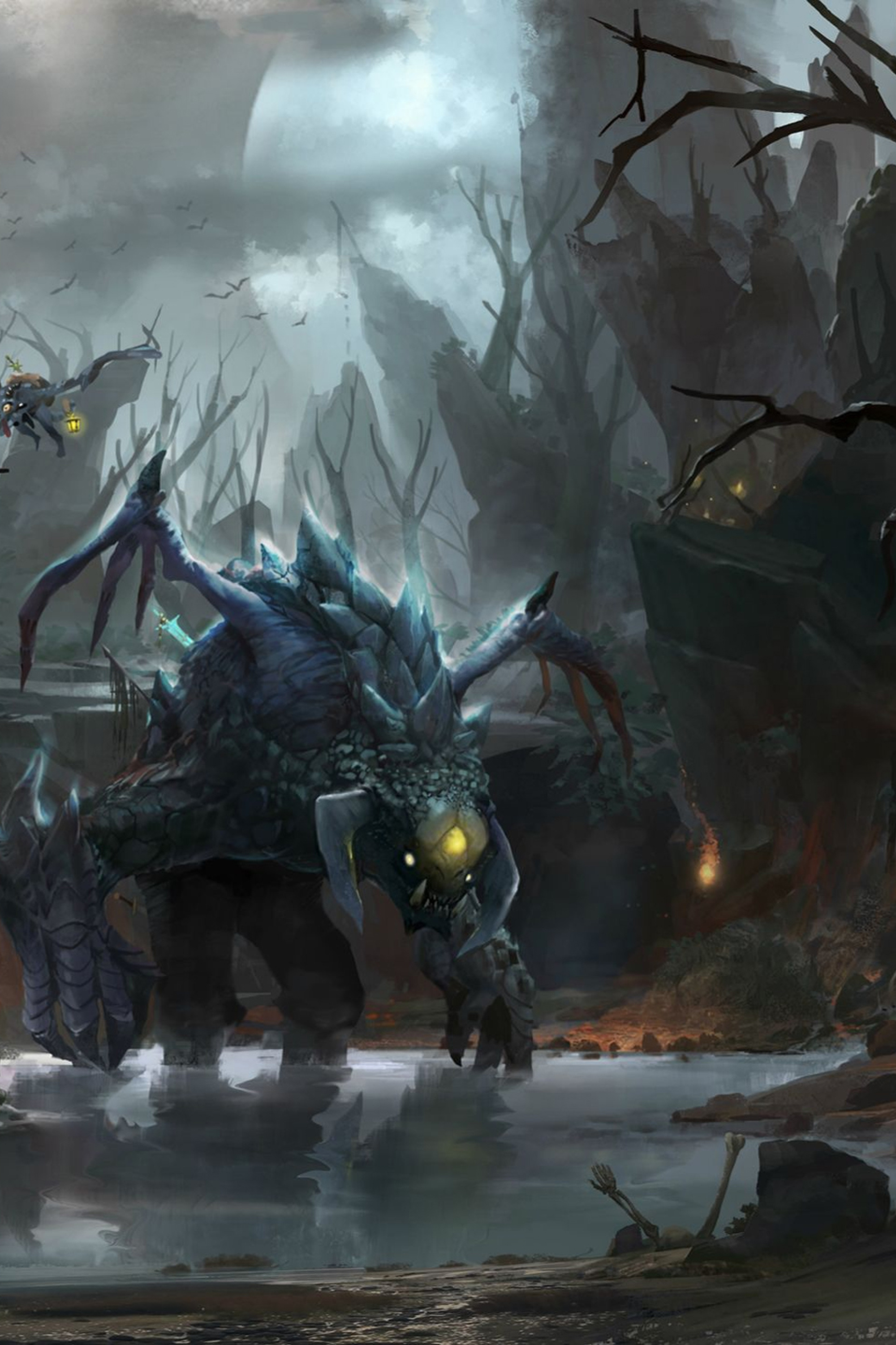 2000x3000 Resolution roshan, dota 2, art 2000x3000 Resolution Wallpaper ...