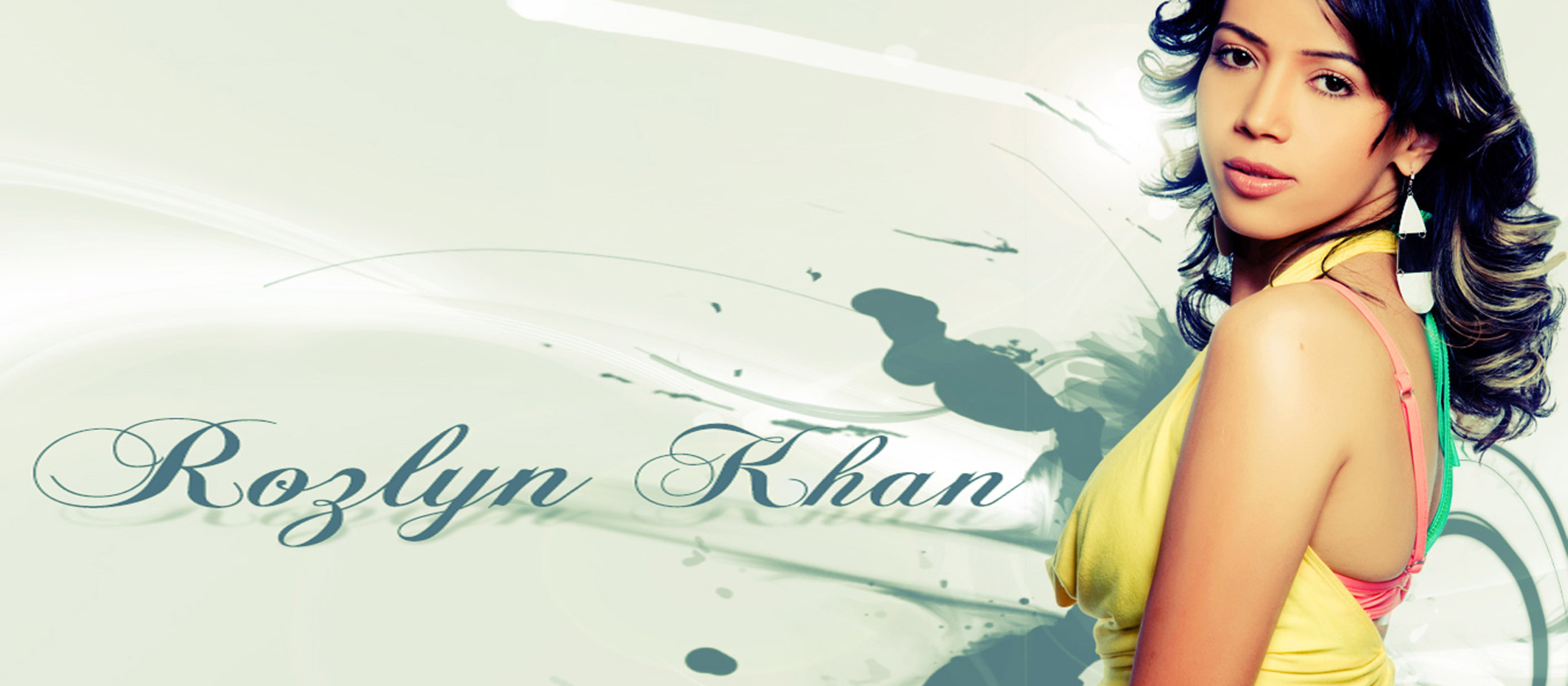 5600x2450 Resolution Rozlyn Khan Glamorous HD Wallpaper 5600x2450 ...