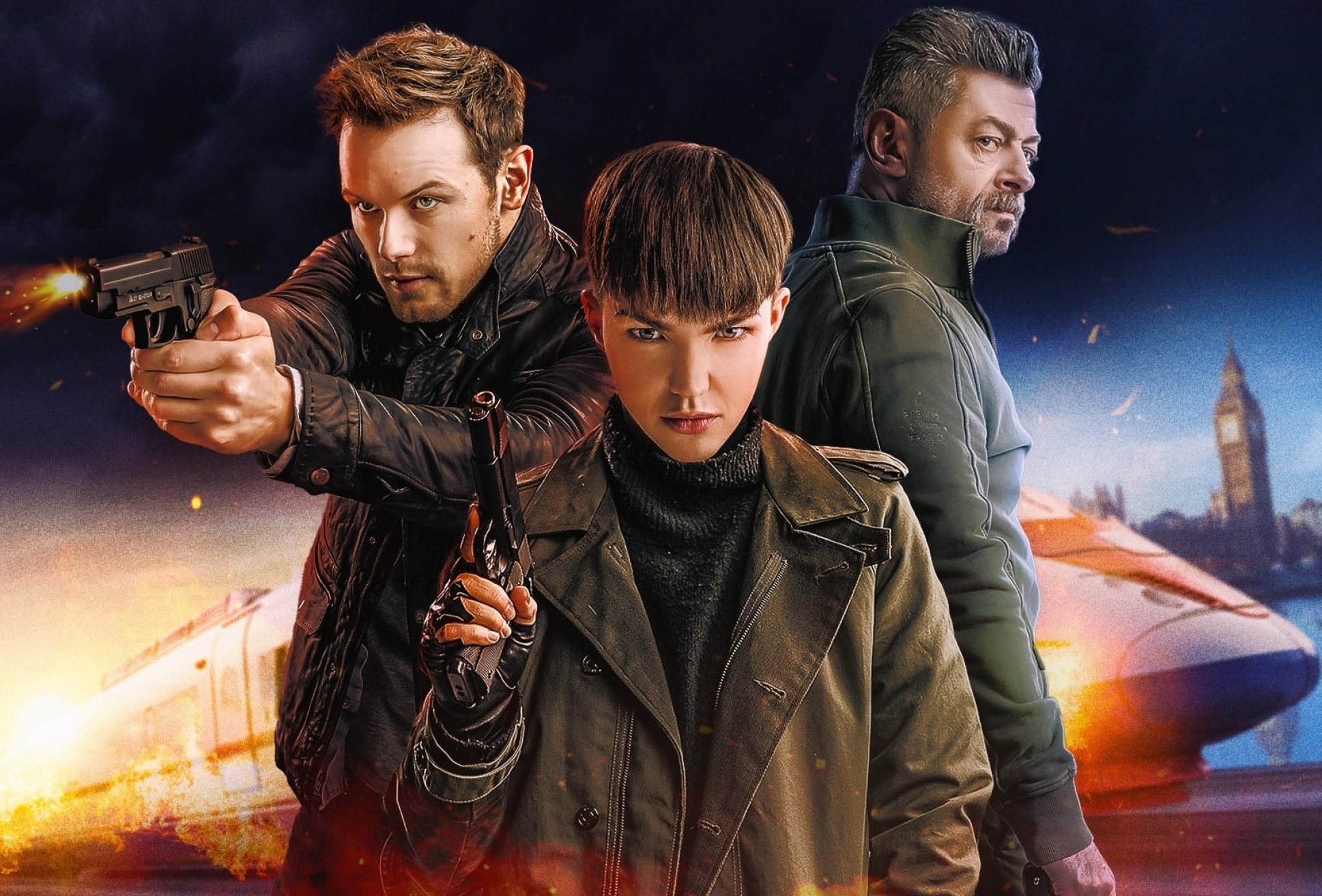 1937x1313 Resolution Ruby Rose SAS Red Notice Netflix Movie 1937x1313 ...