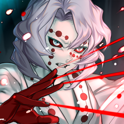 500x500 Resolution Rui Kimetsu no Yaiba 4K 500x500 Resolution Wallpaper ...