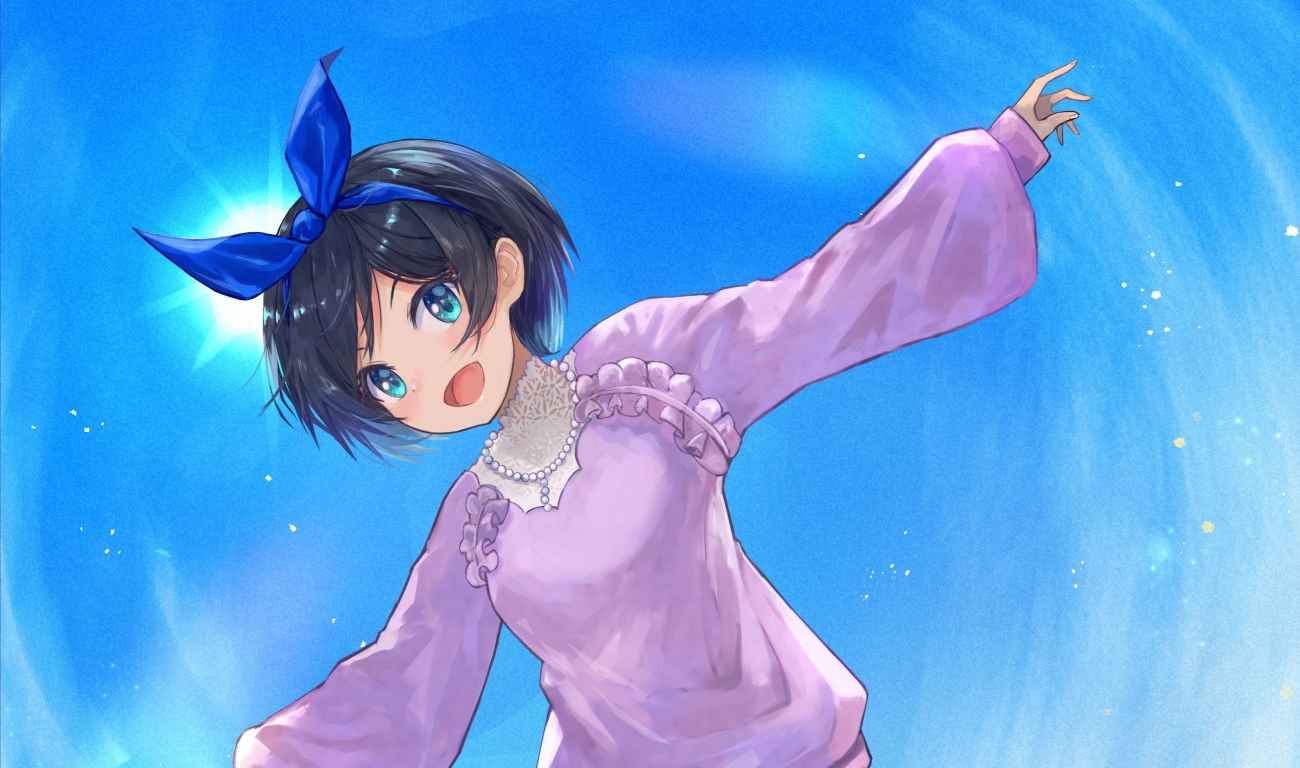 1300x768 Ruka Sarashina Art Rent-A-Girlfriend 1300x768 Resolution ...