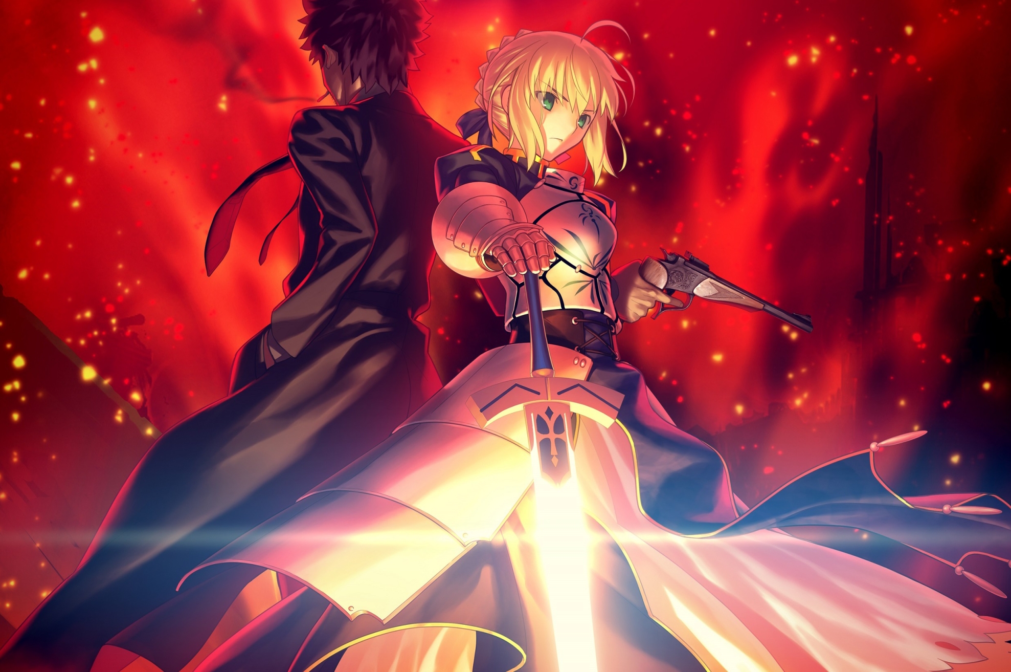 1977x1313 Resolution Saber (Fate/Grand Order Series) 1977x1313 ...