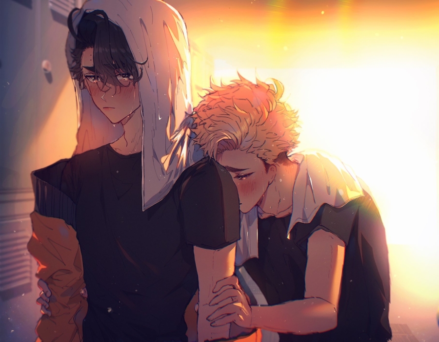 900x700 Resolution Sad Miya Atsumu Kiyoomi Sakusa Haikyu 900x700 ...