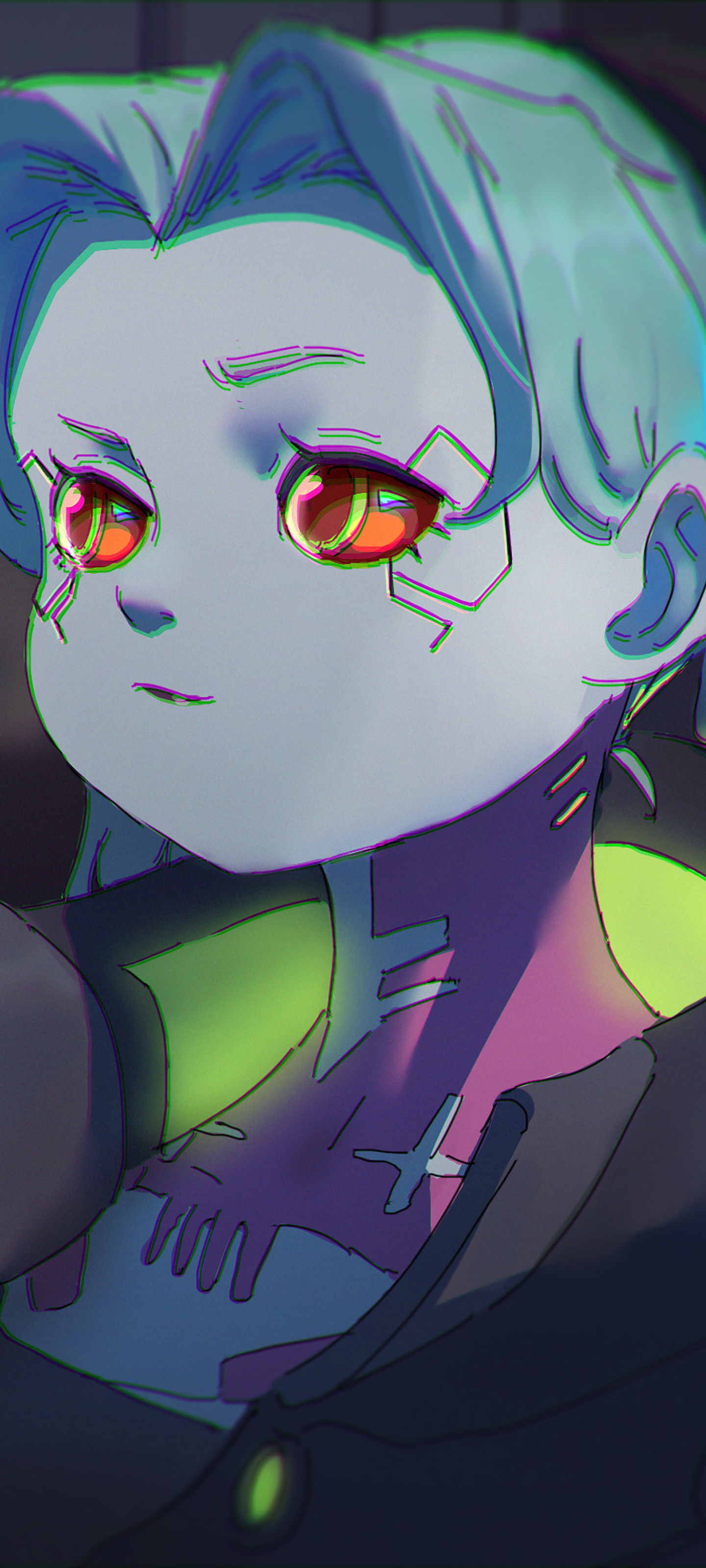 1440x3200 Resolution Sad Rebecca Cyberpunk Edgerunners HD 1440x3200 ...