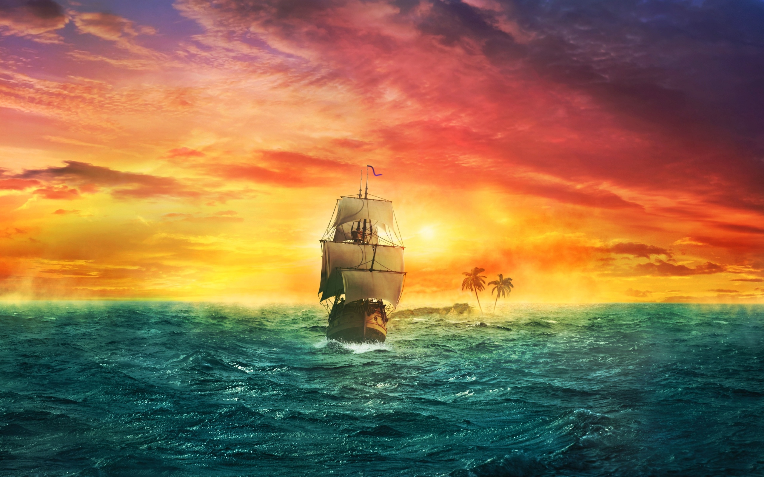 2560x1600 Sailboat Sunset Island In Ocean 2560x1600 Resolution 2560x1600 Sailboat Sunset Island In Ocean 2560x1600 Resolution
