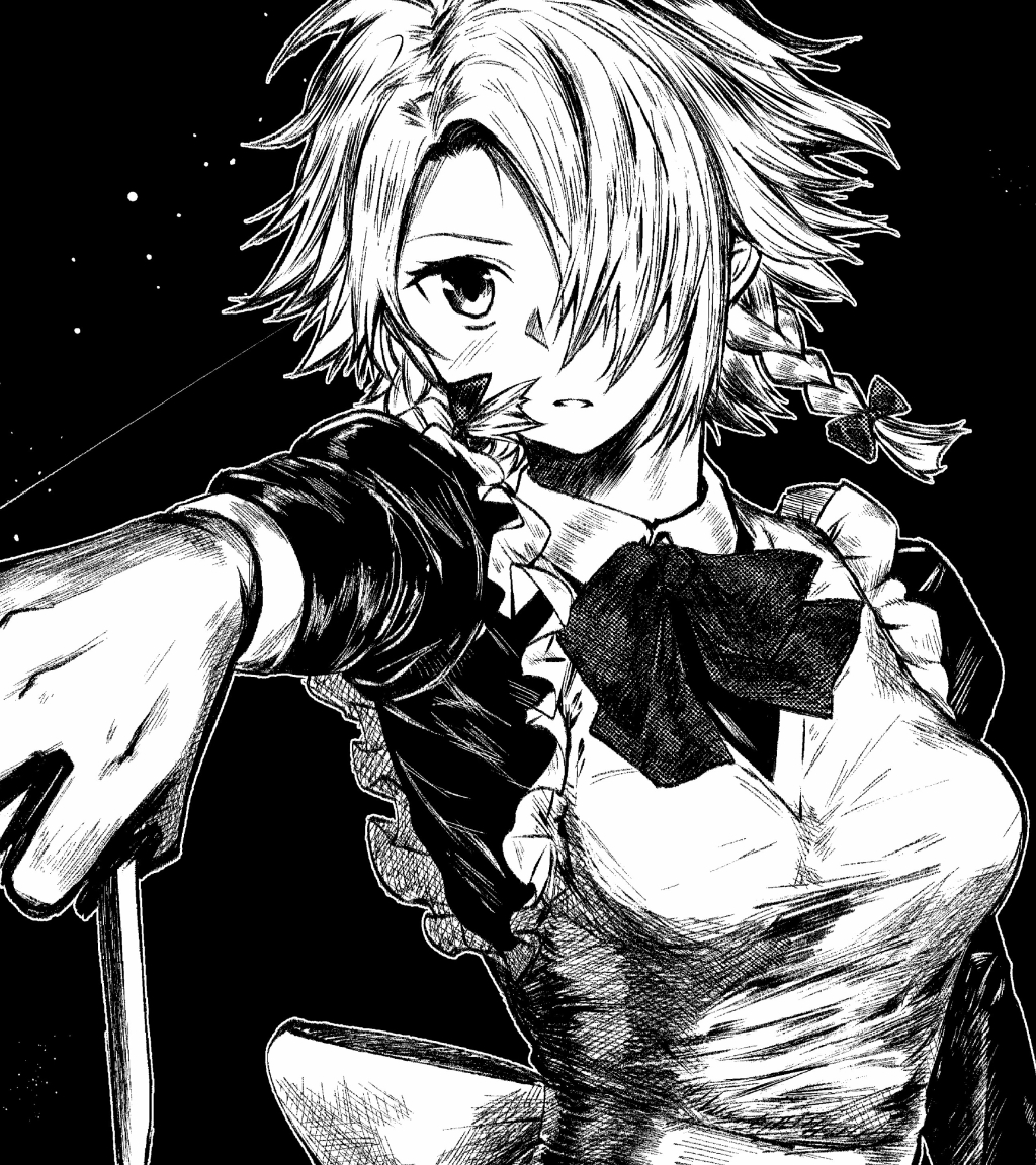 1024x1152 Resolution Sakuya Izayoi Art Touhou 4k 1024x1152 Resolution ...
