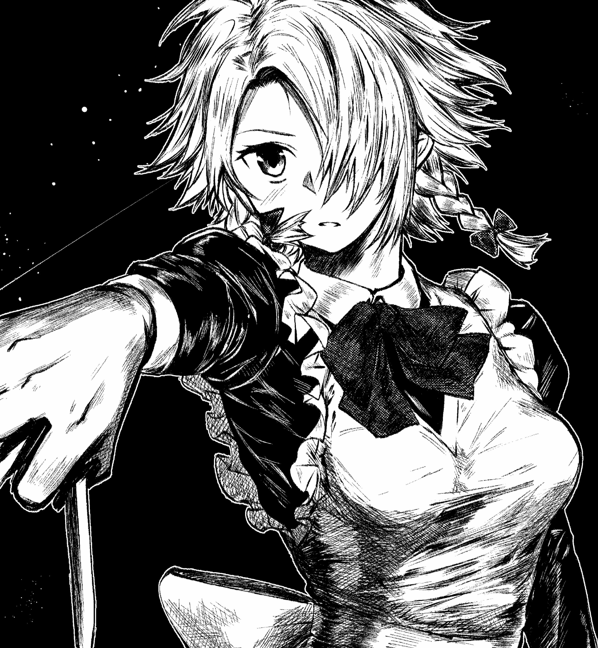 1920x2080 Resolution Sakuya Izayoi Art Touhou 4k 1920x2080 Resolution ...