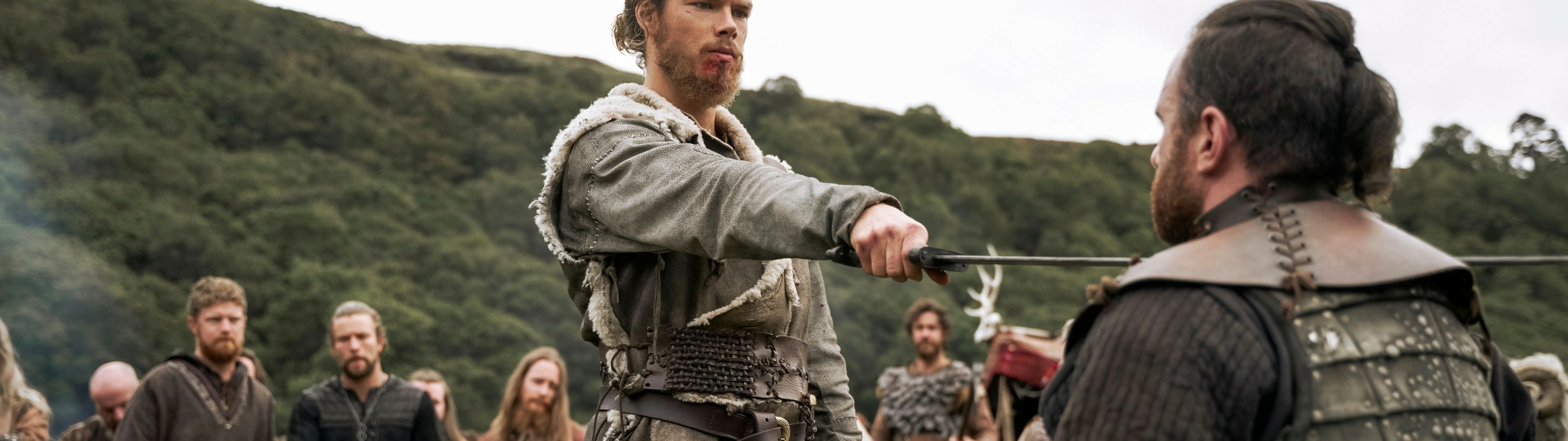 6000x1688 Sam Corlett in Vikings Valhalla 6000x1688 Resolution ...