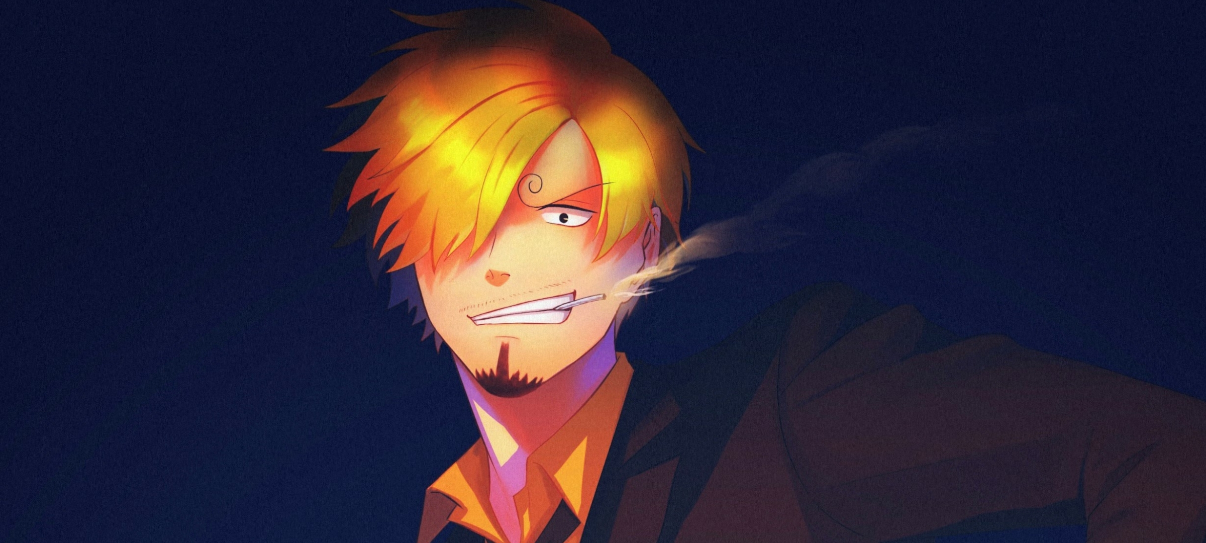 2400x1080 Resolution Sanji Cool One Piece Digital Art 2400x1080 ...