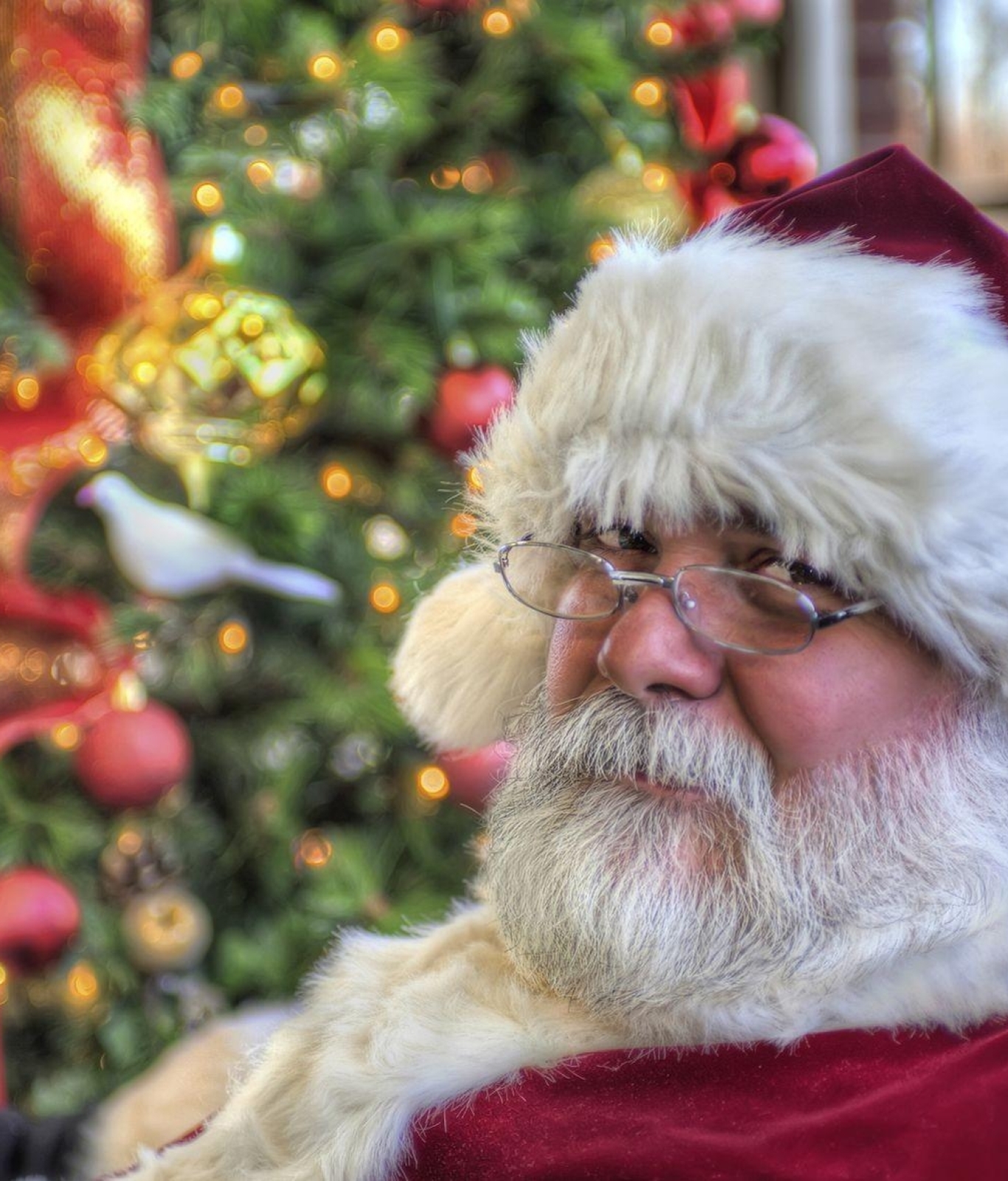 1366x1600 Resolution santa claus, chair, sit 1366x1600 Resolution ...